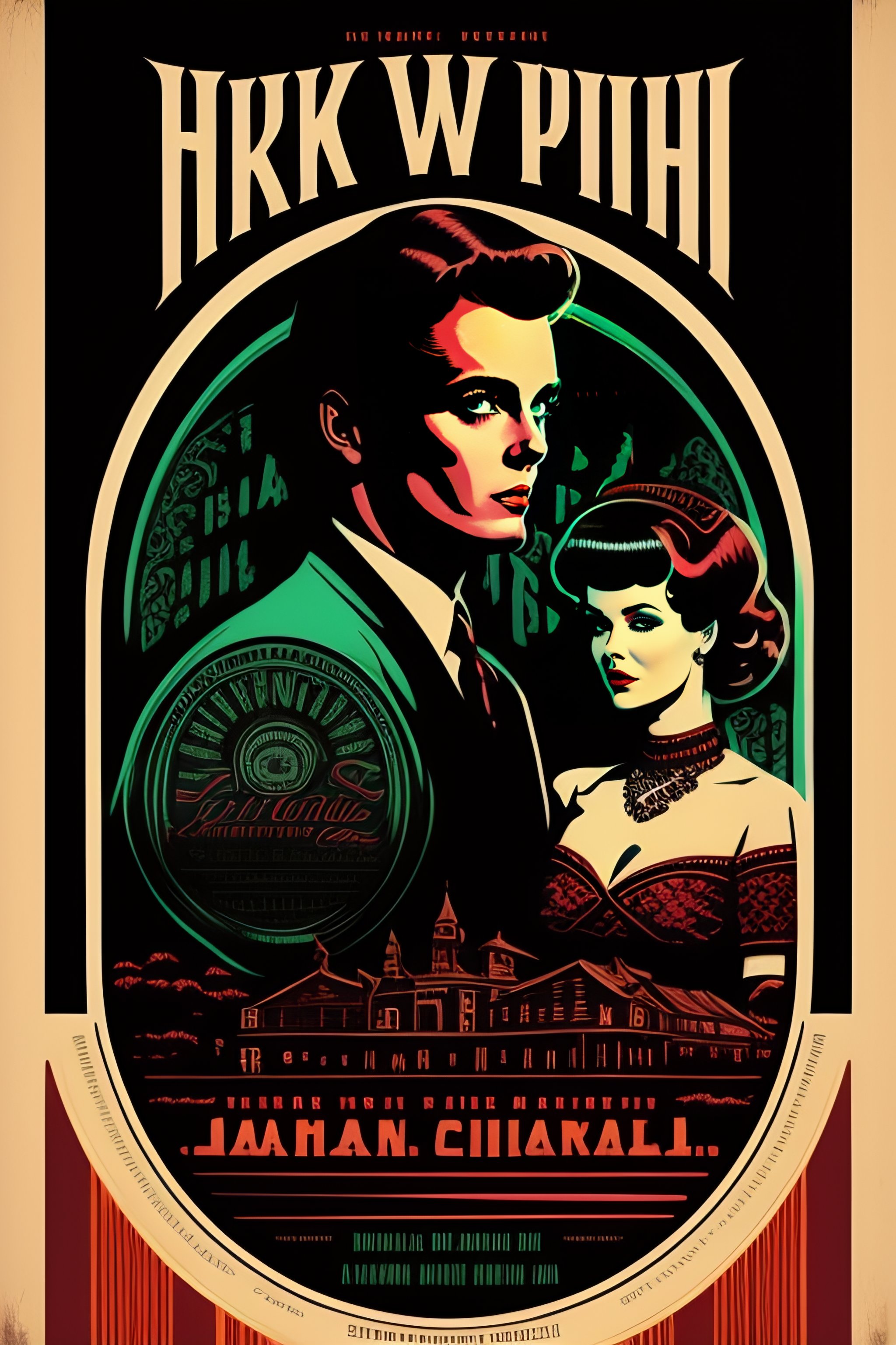 Lexica - Fictional Horror Movie Film, Dark Colors,retro cover, high ...