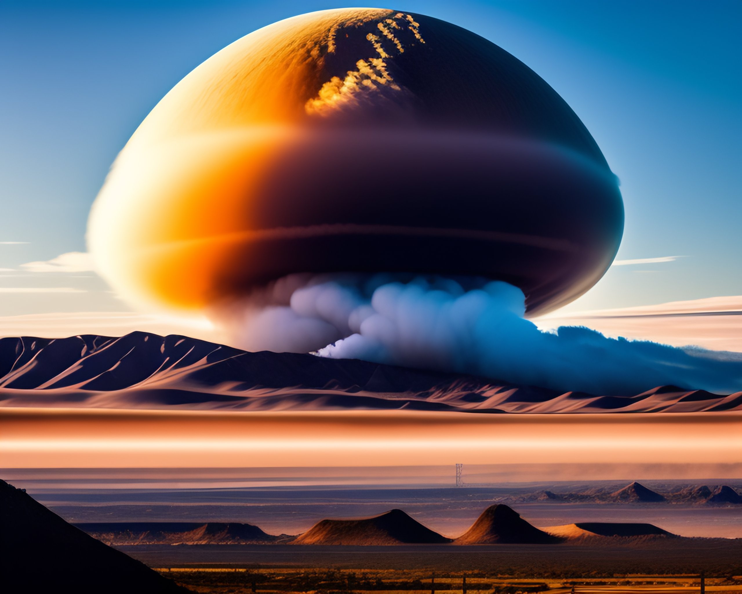 Lexica - Nuclear bomb going off in Burbank california