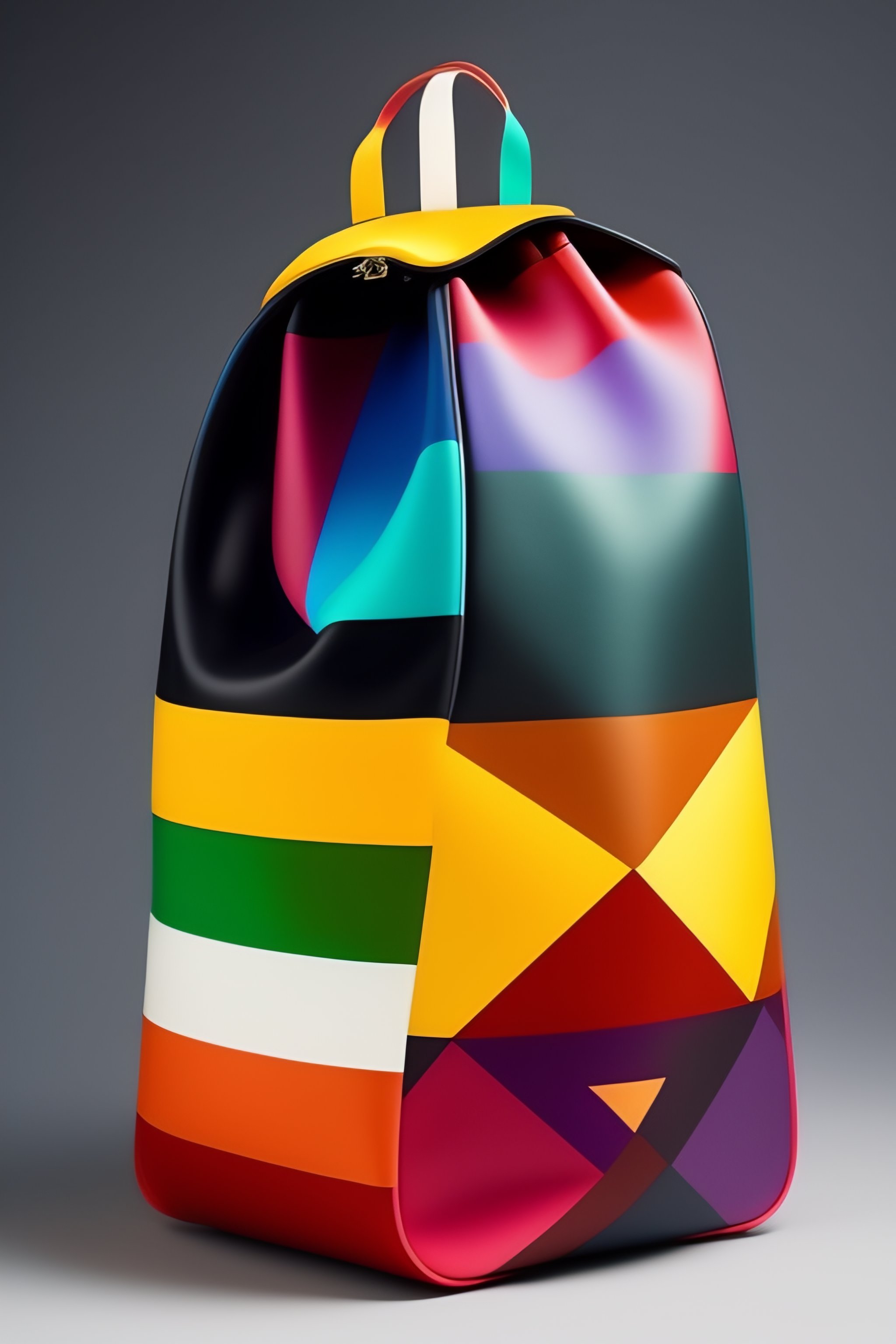 Lexica - Design me a paper backpack made by a collaboration between ...
