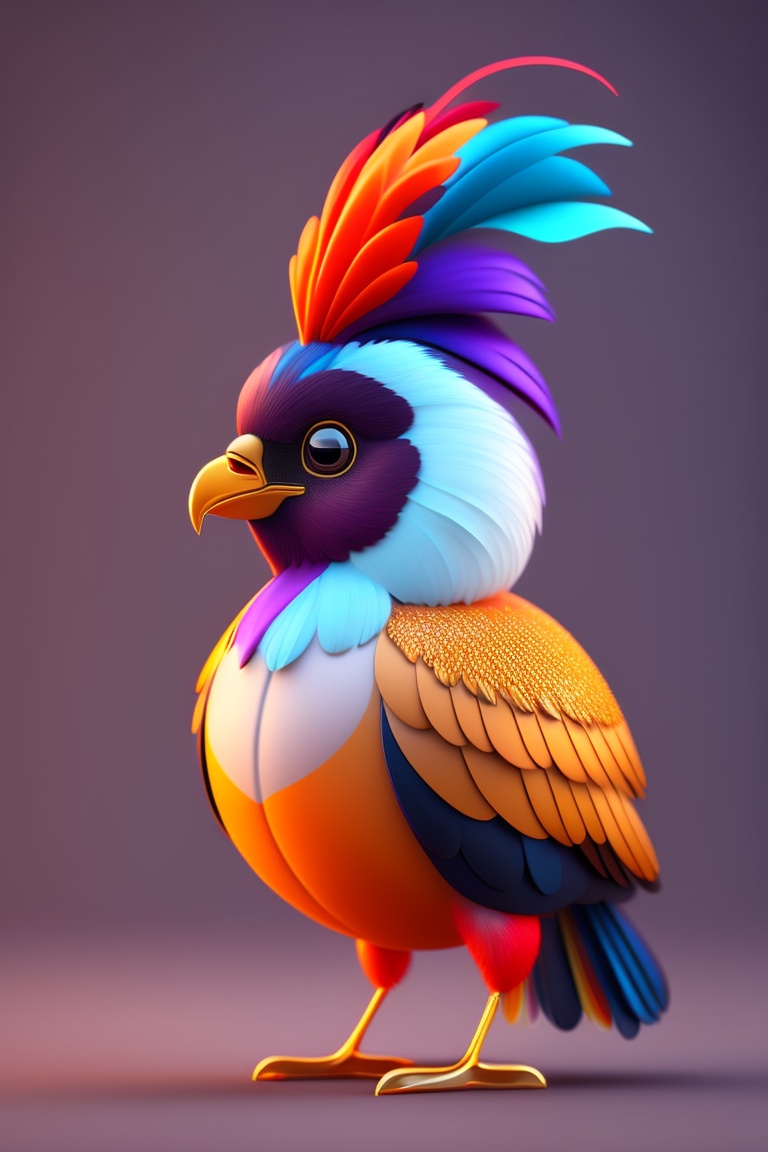 Lexica - Hyper relistic majestic rooster, colourfull and large feathers ...