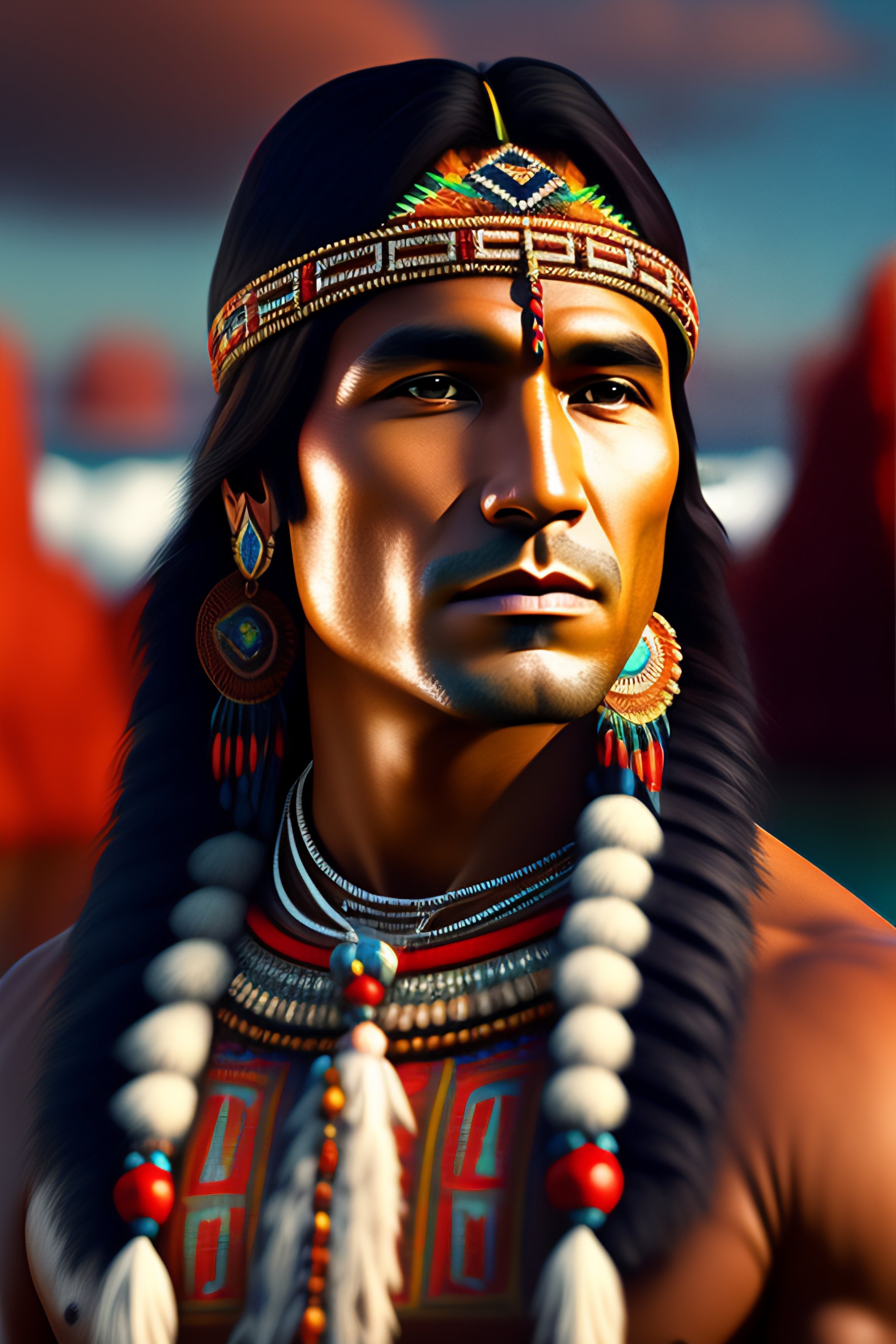 Native American Indian Makeup Male | Saubhaya Makeup