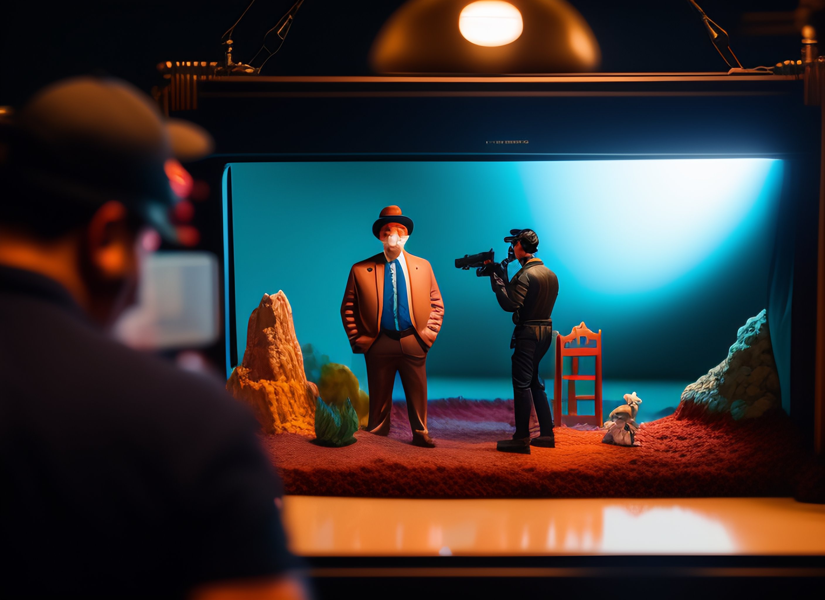 Lexica - Behind the scenes on the set of a claymation movie