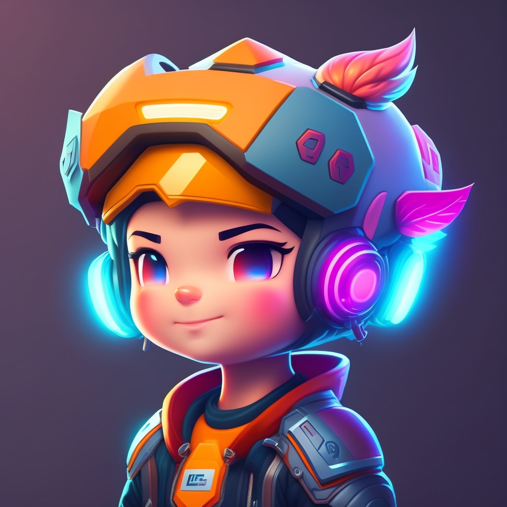 Lexica - Mascot, futuristic, brain, avatar, gamer, cartoon, 2D, 4K ...