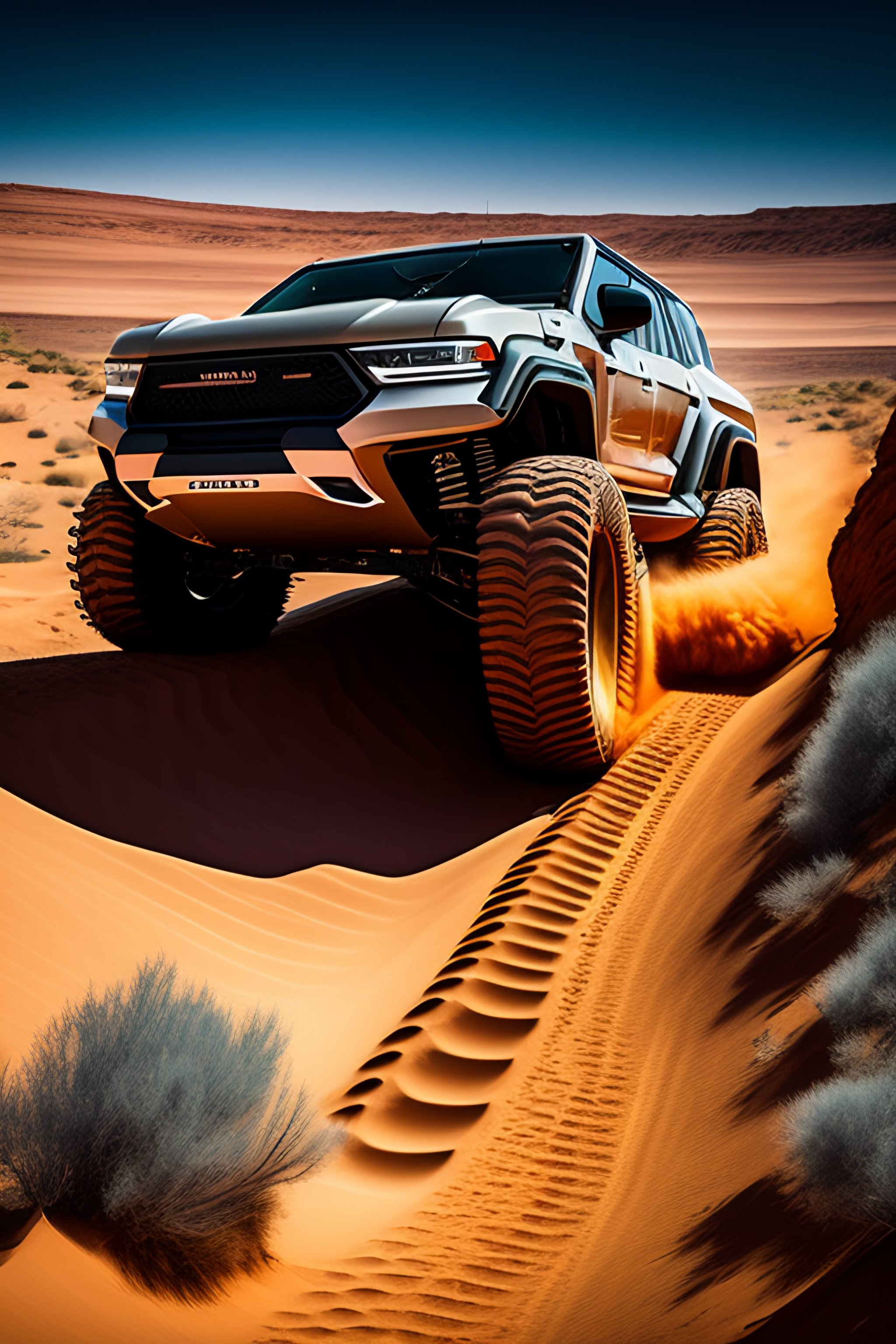 Lexica - Super big tyres mars off-road