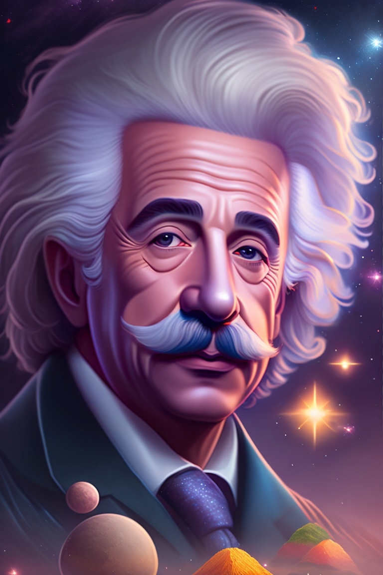 Lexica - Craft a timeless sculpture of Albert Einstein, portraying him ...