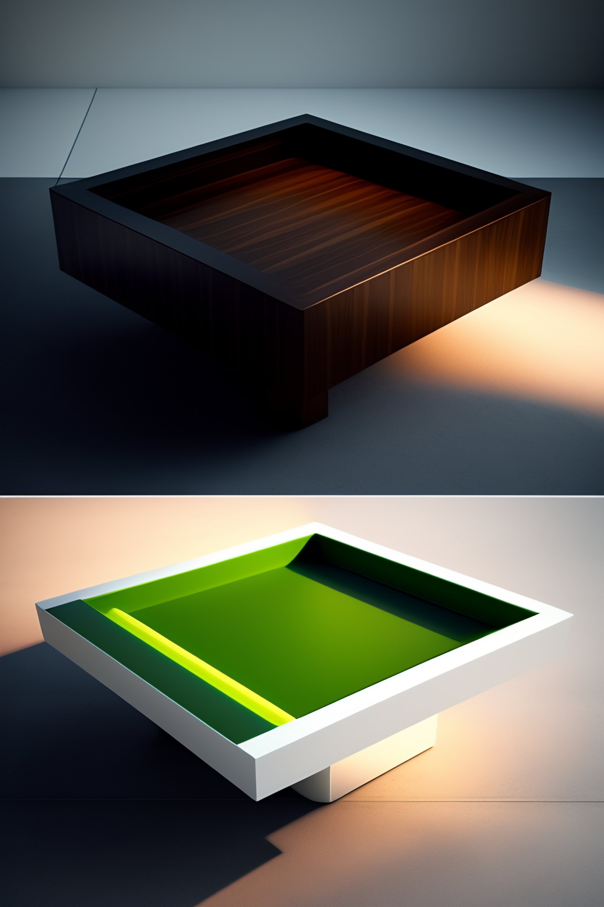 Lexica - Weed table ,minimalist, concept design, realistic, 8k