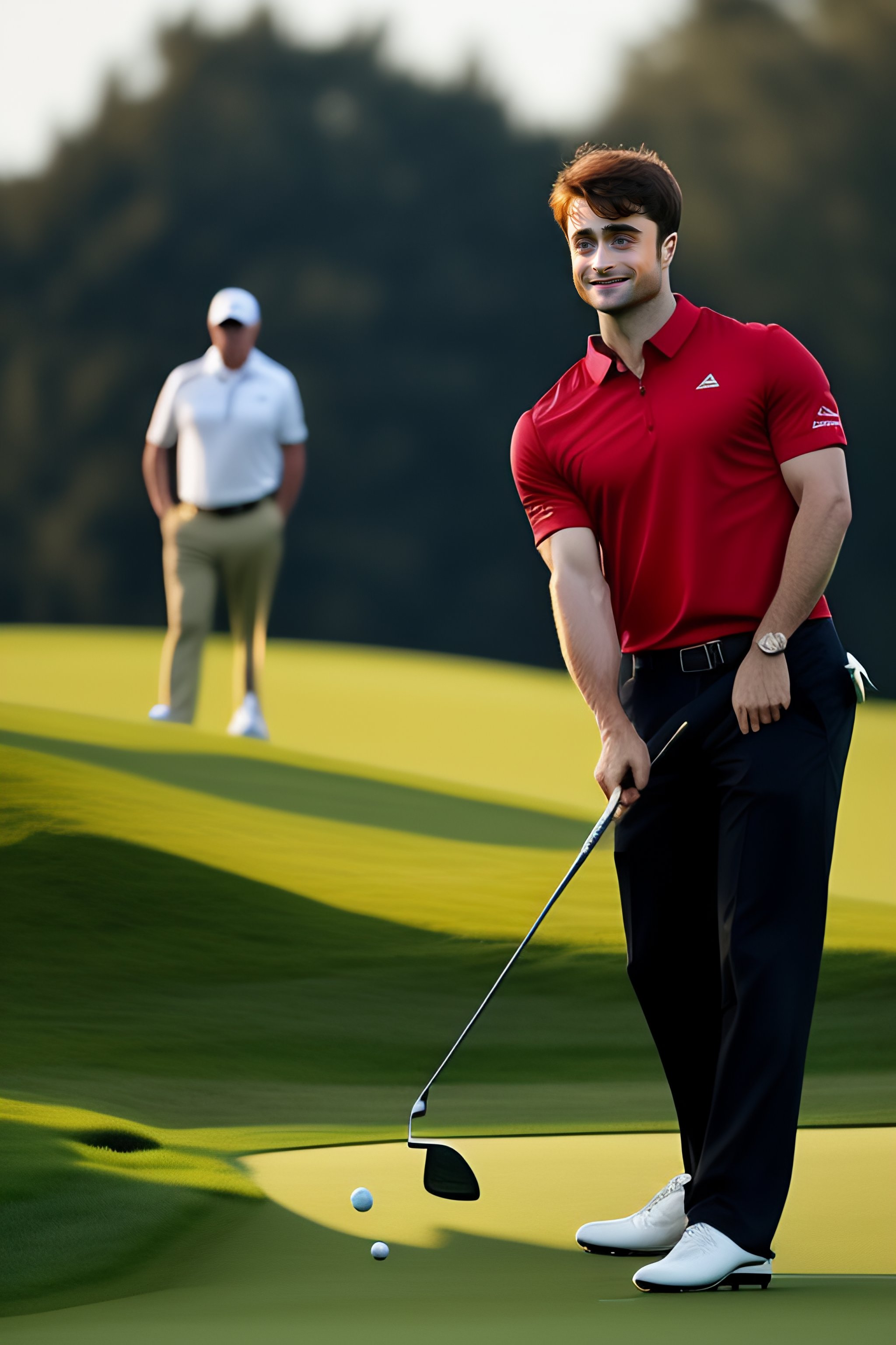 Lexica - Daniel Radcliffe playing golf