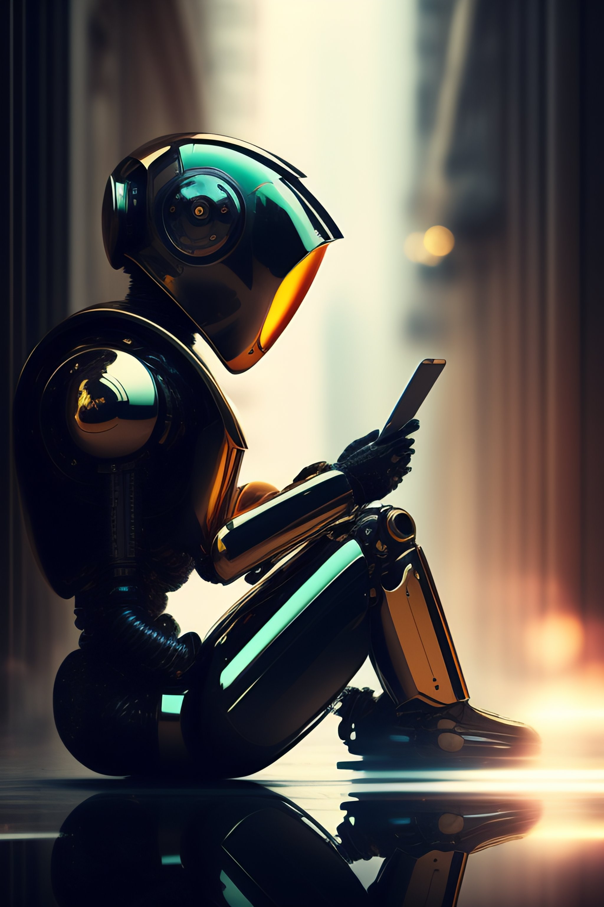 Lexica - Robot, feelings, music , love ,melody, melancholy, sadness ...