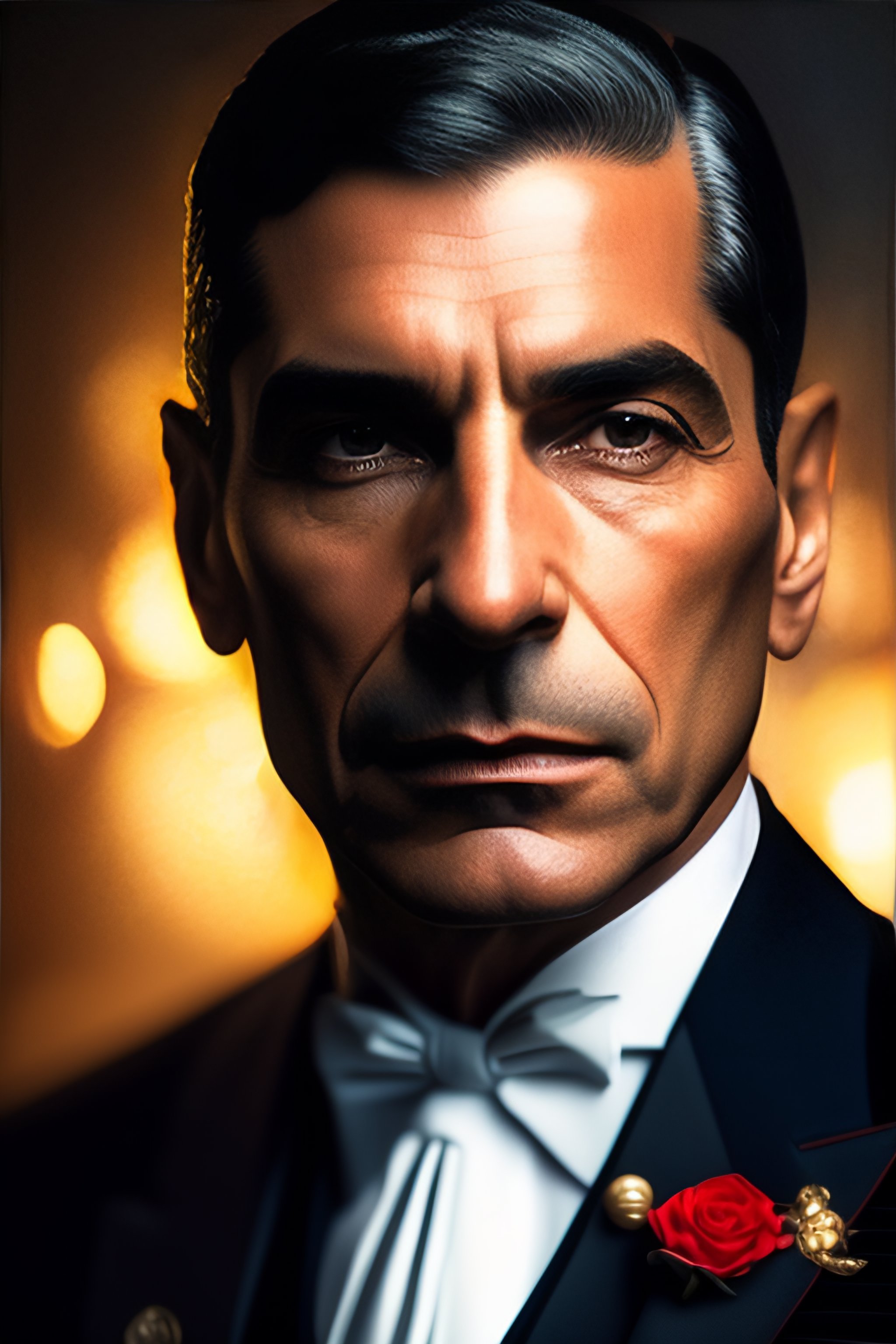 Lexica - Don Salieri, mafia, high details, shap focus