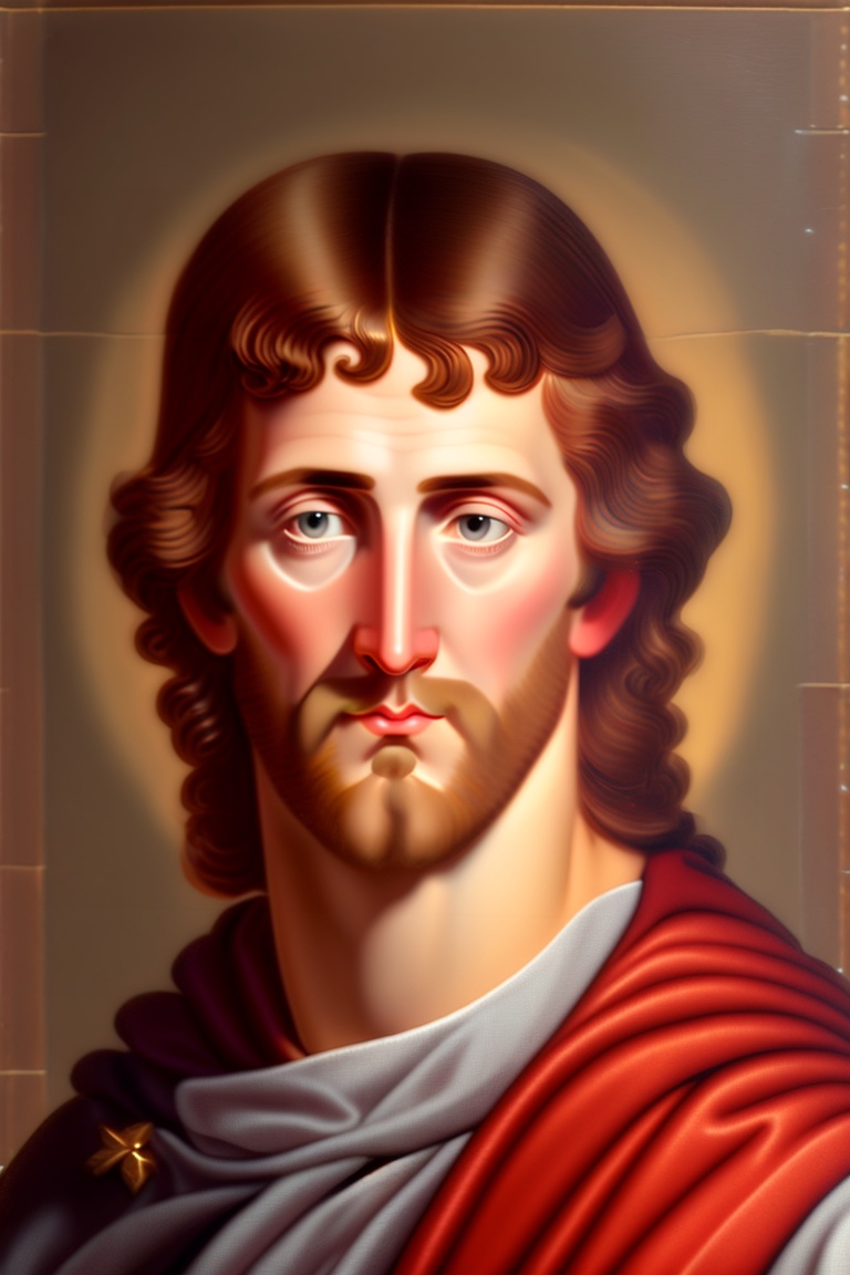 Lexica - Apostle St John from the Bible, face front view, with eyes ...