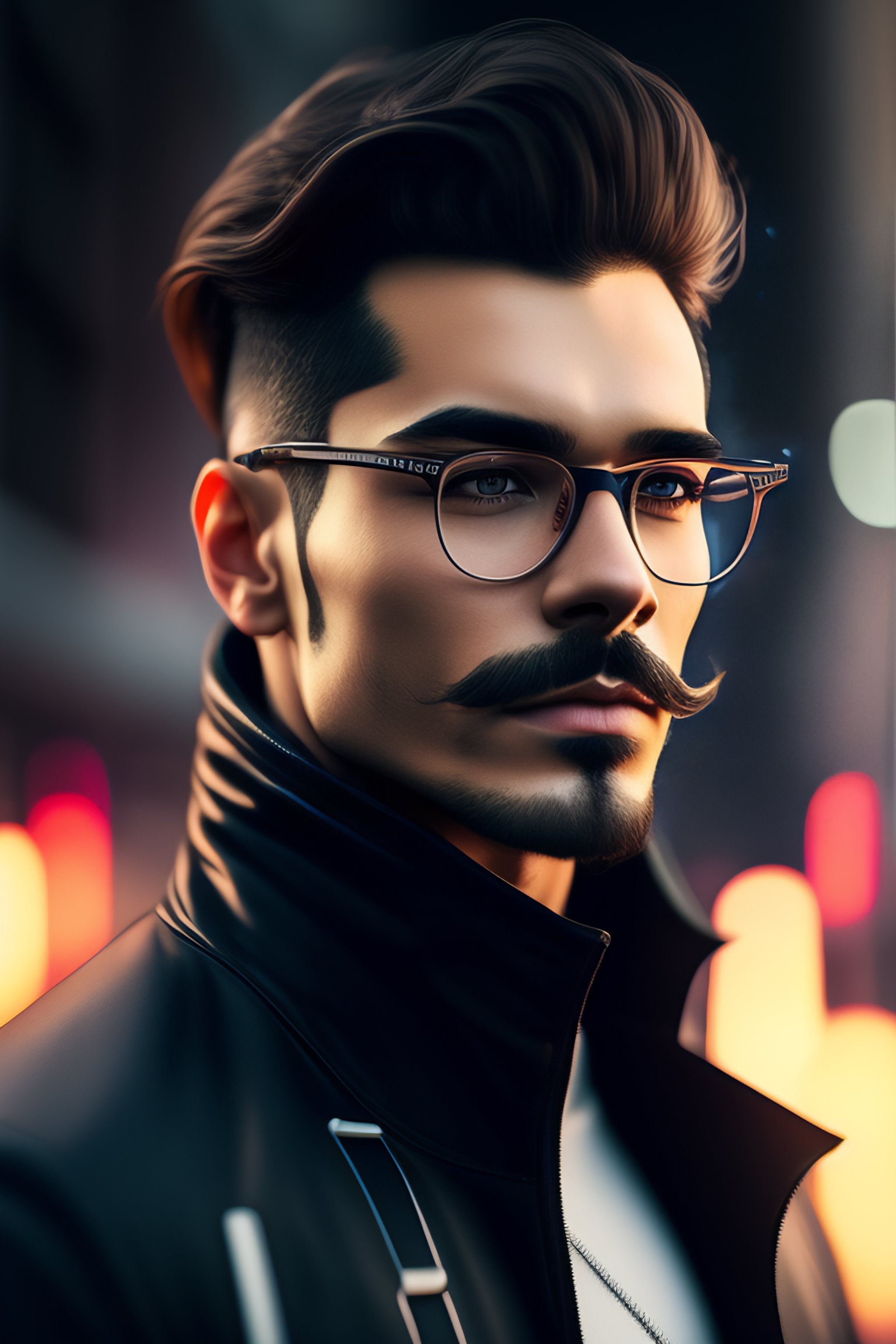 Lexica - 1boy, 3d, blurry, blurry_background, blurry_foreground, depth ...