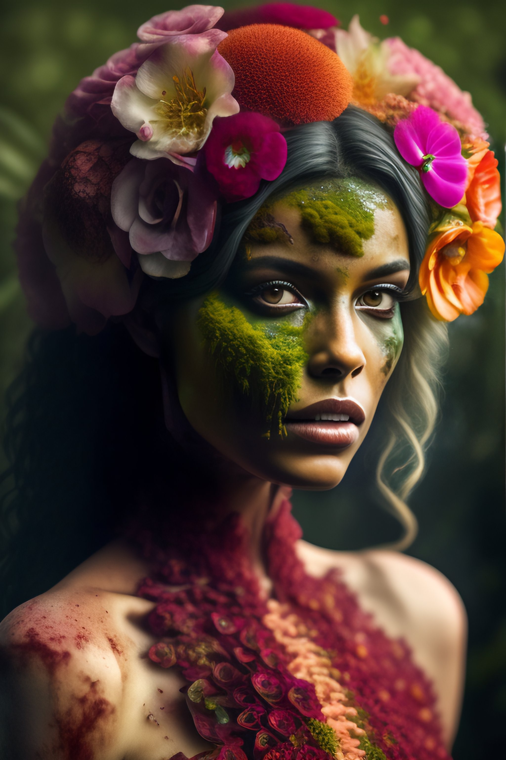 Lexica - A extremely disturbing horror photograph of walking dead ...