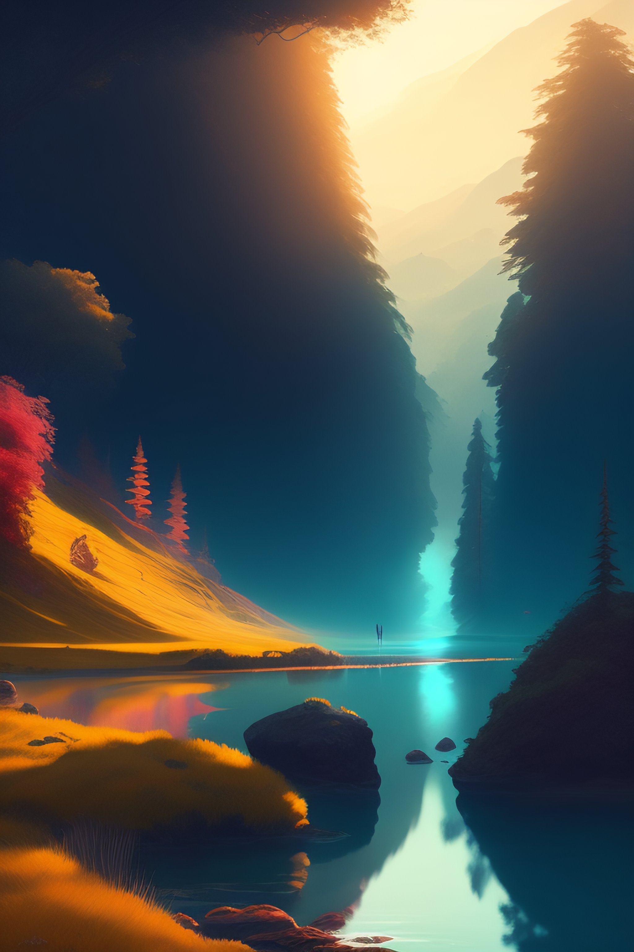 Lexica - Bob Marley, nature, warm colors, by Greg Rutkowski, beeple ...