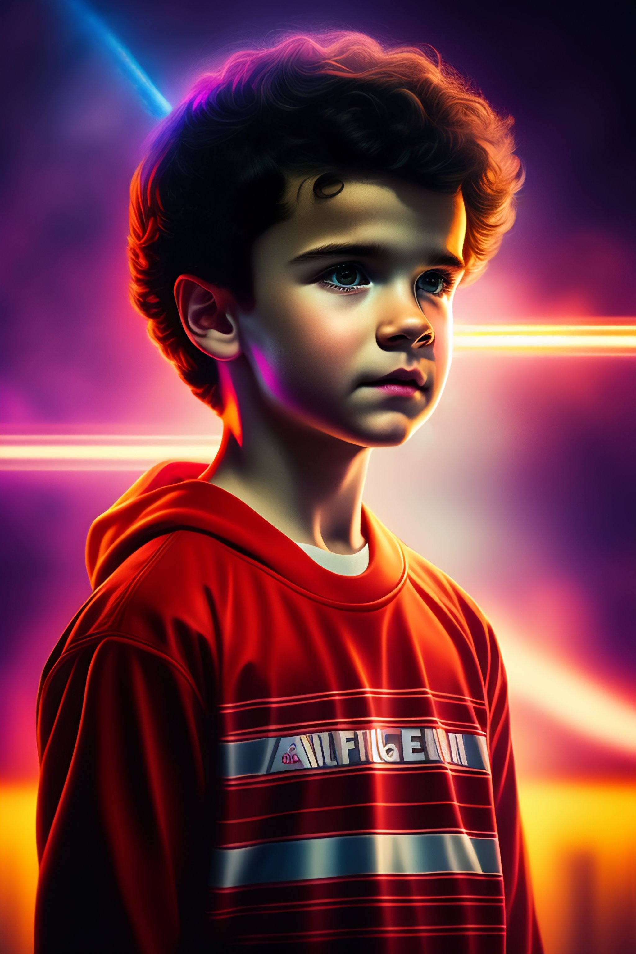 Lexica - Max floating from stranger things