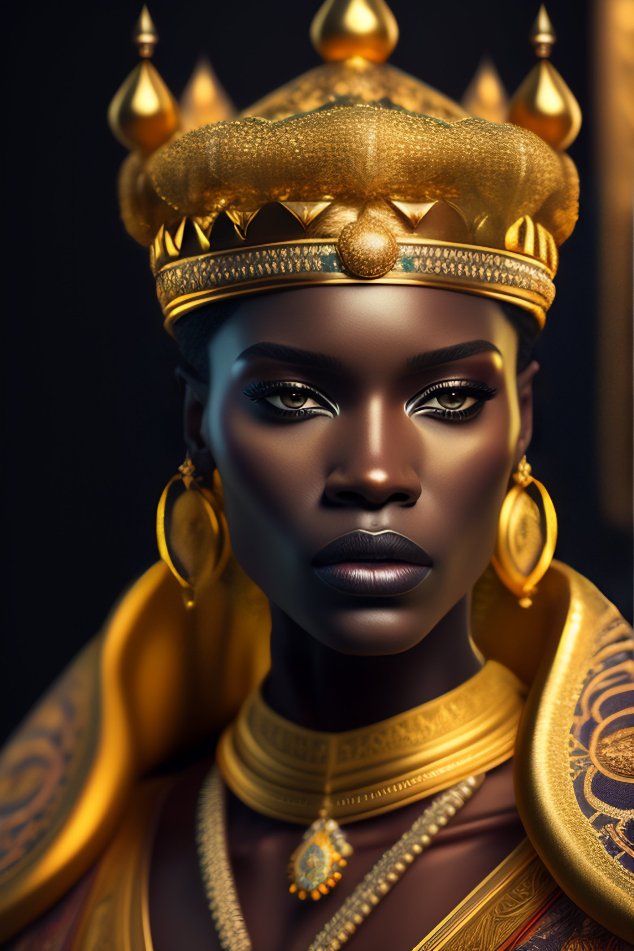 African Gold Crown