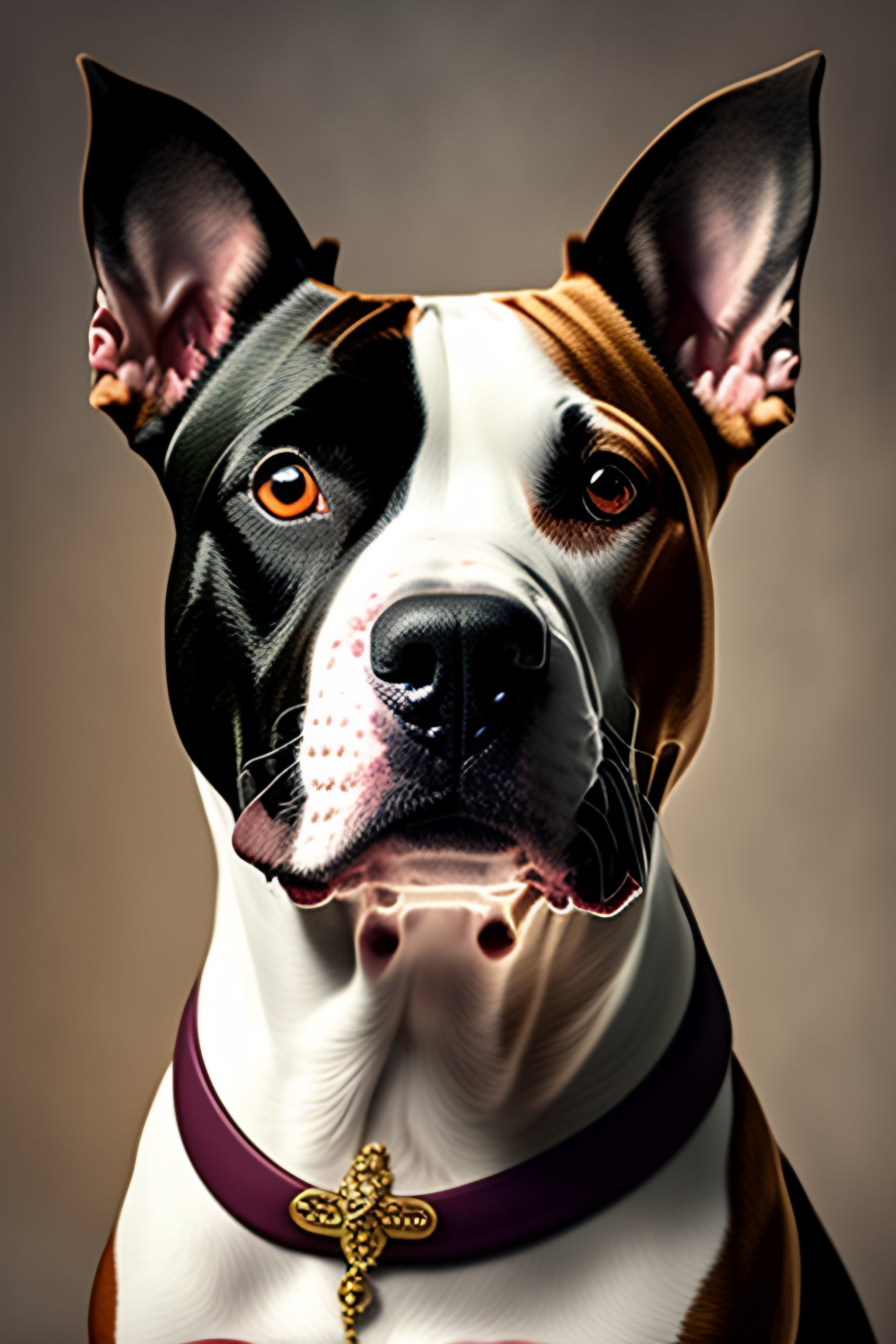 Lexica - American staffordshire terrier,photo, photo, buffy collar