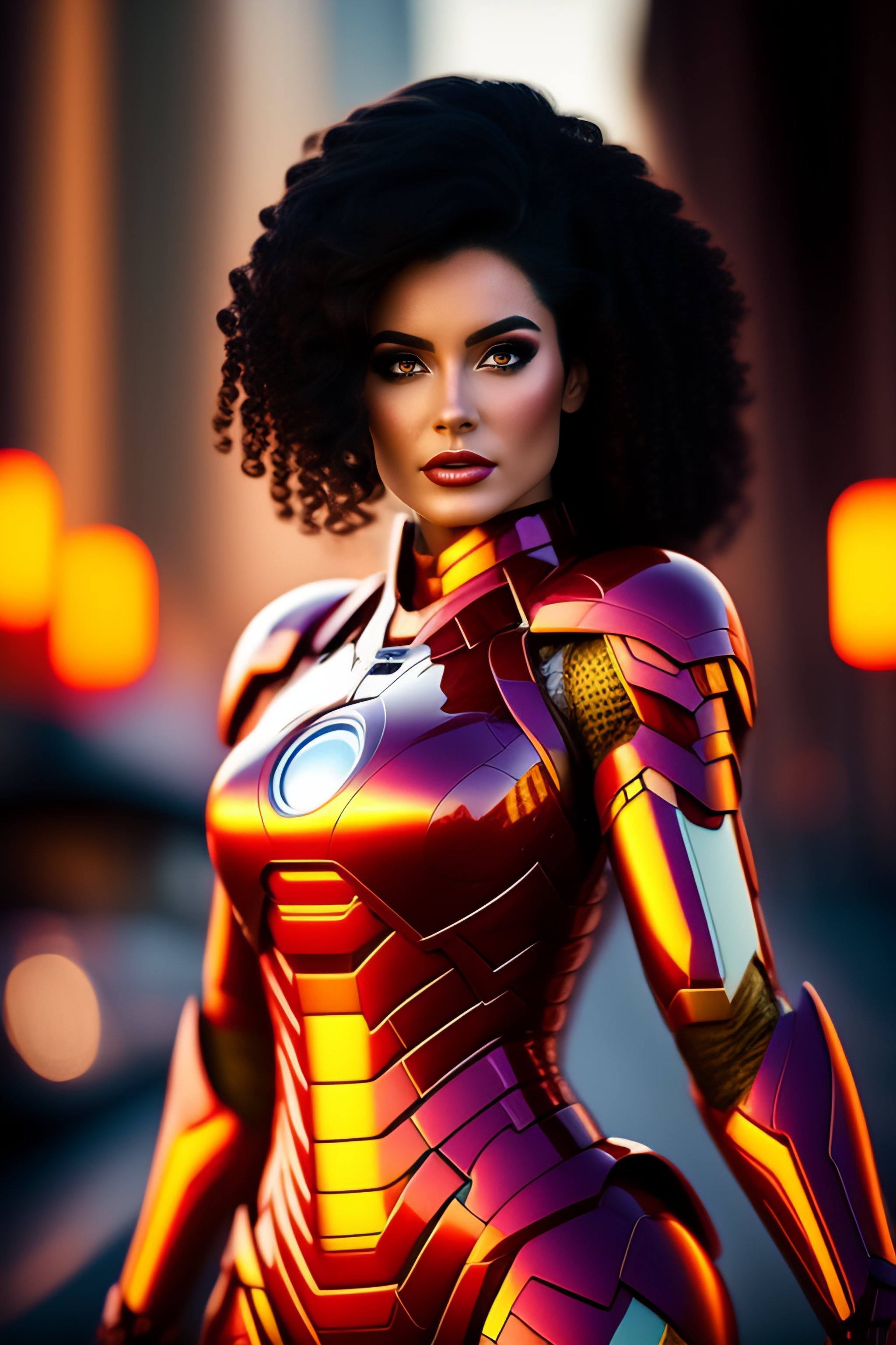 Female Iron Man Costume Sexy