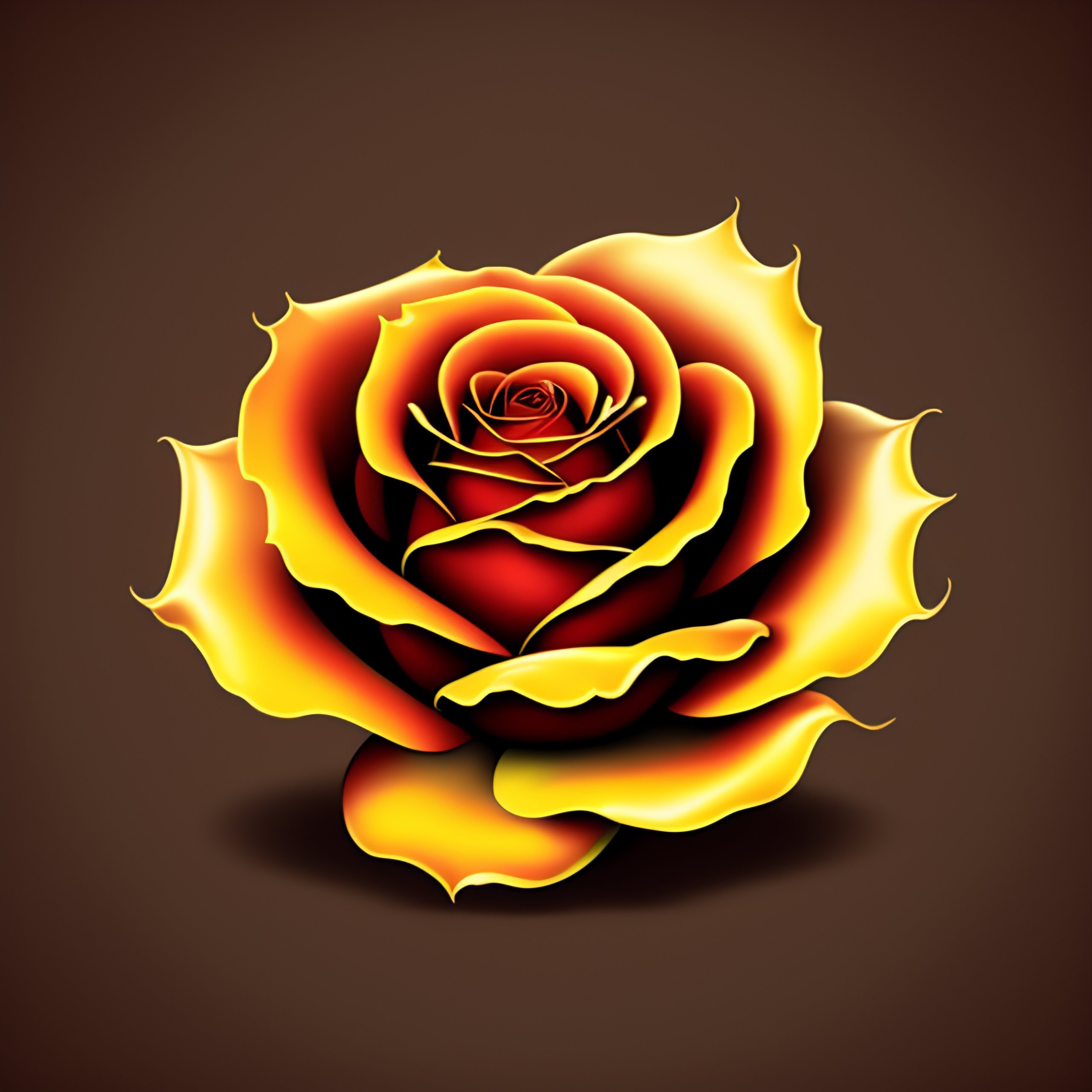 Lexica - Professional vector logo of an rose selling company, 2d, flat ...