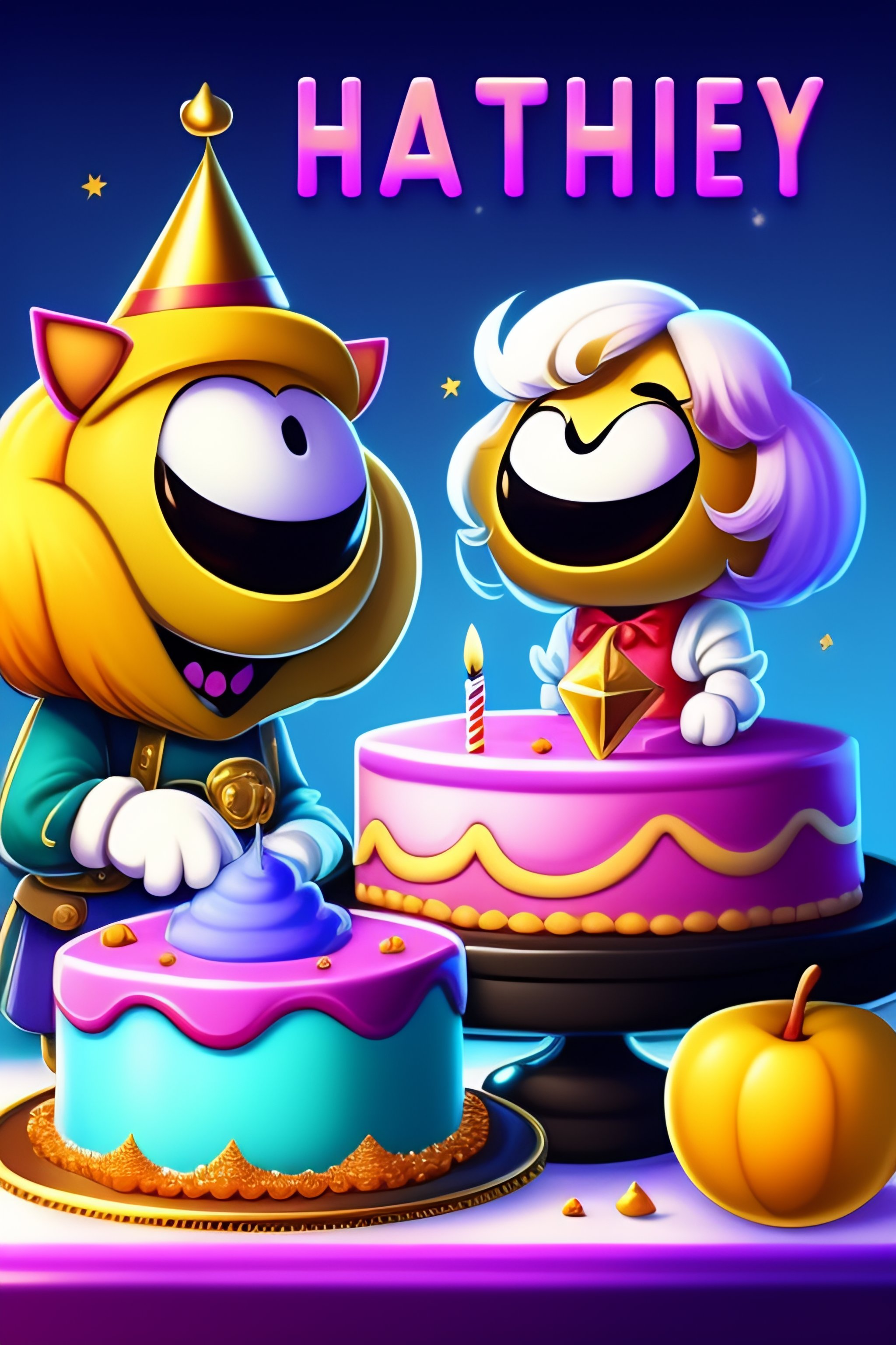 Lexica - Undertale birthday invitation