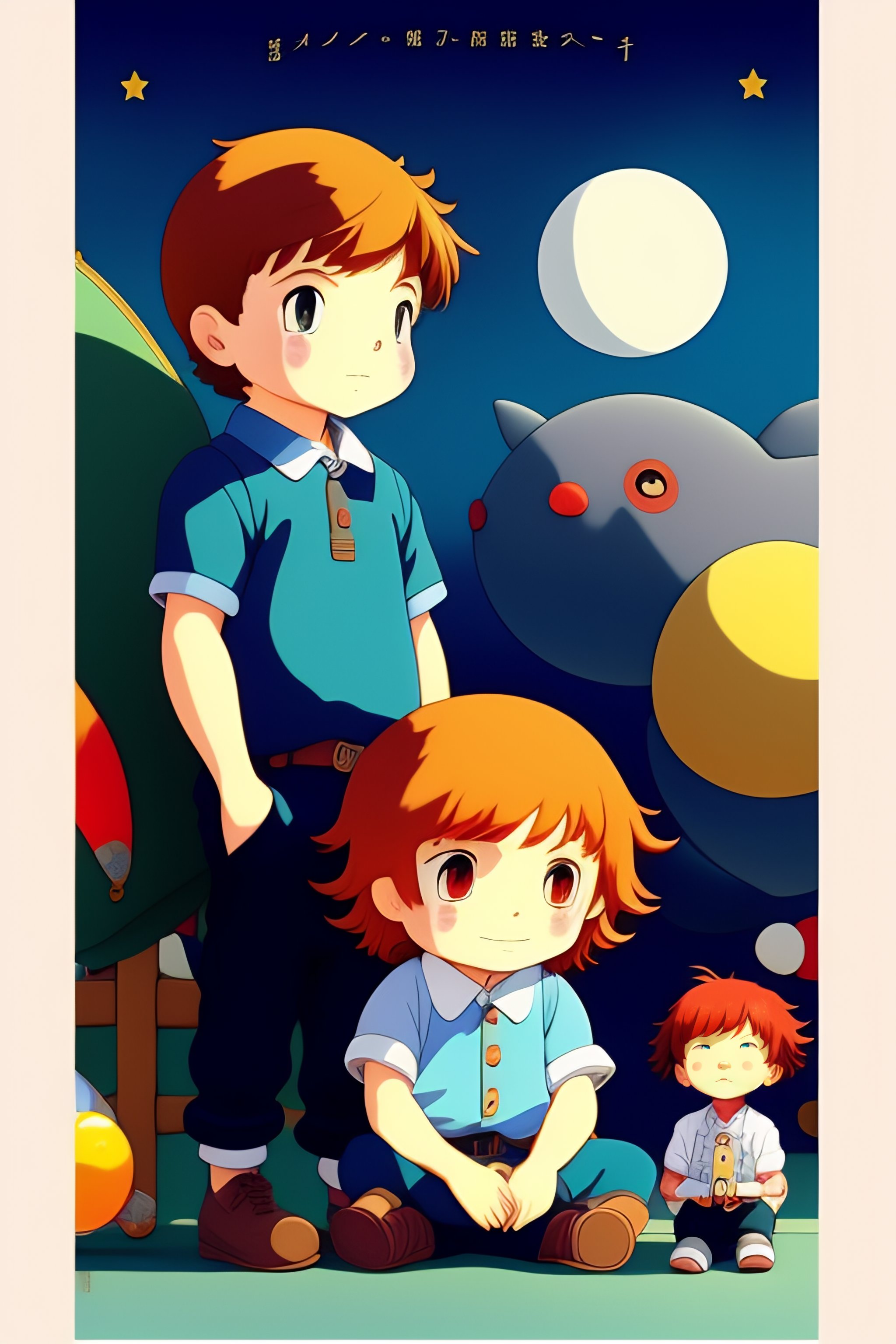 Lexica - In the style of Ghibli Animation, Japanese, Ponyo, young boy ...