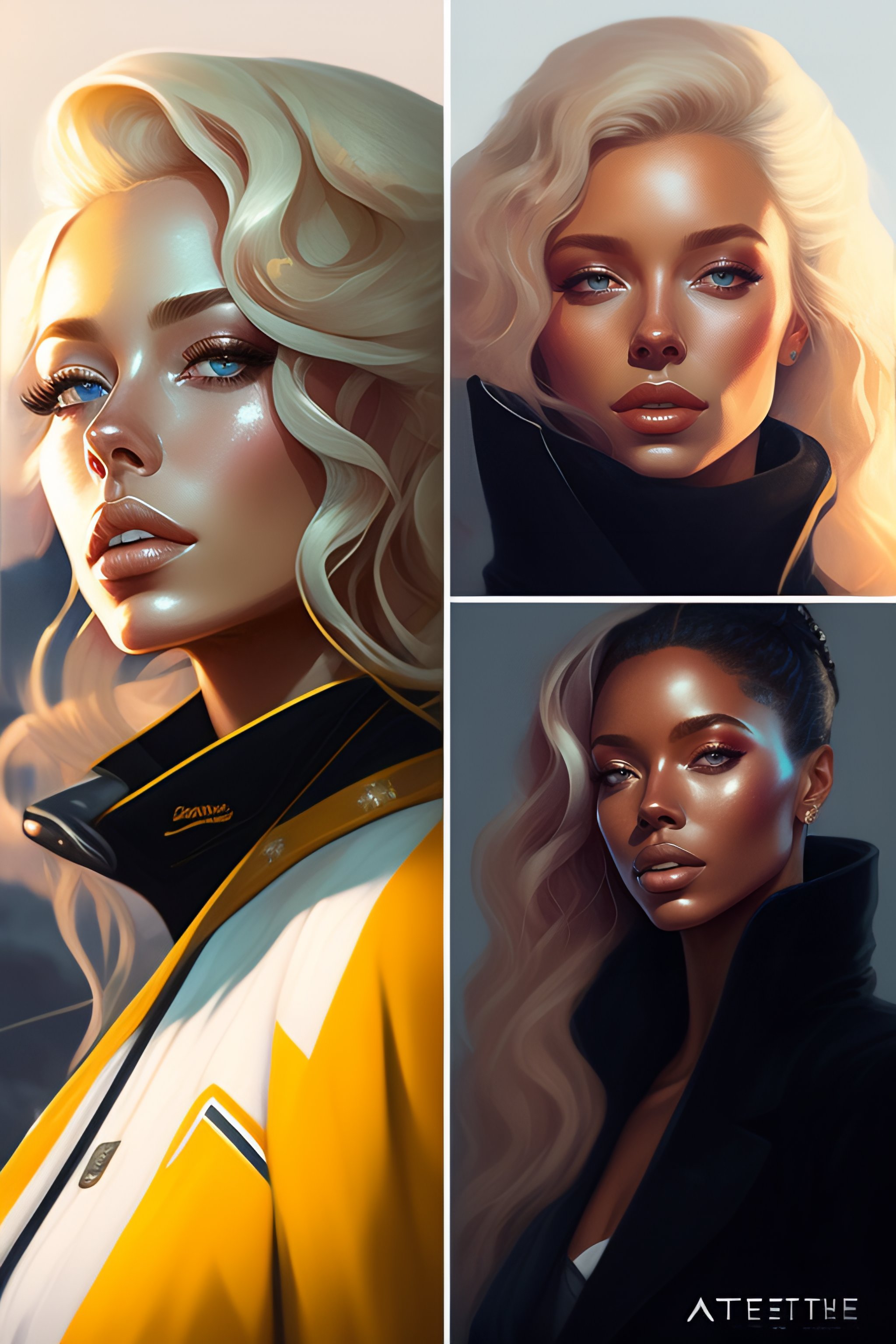 Lexica - Highly detailed closeup portrait of beautiful portia doubleday ...