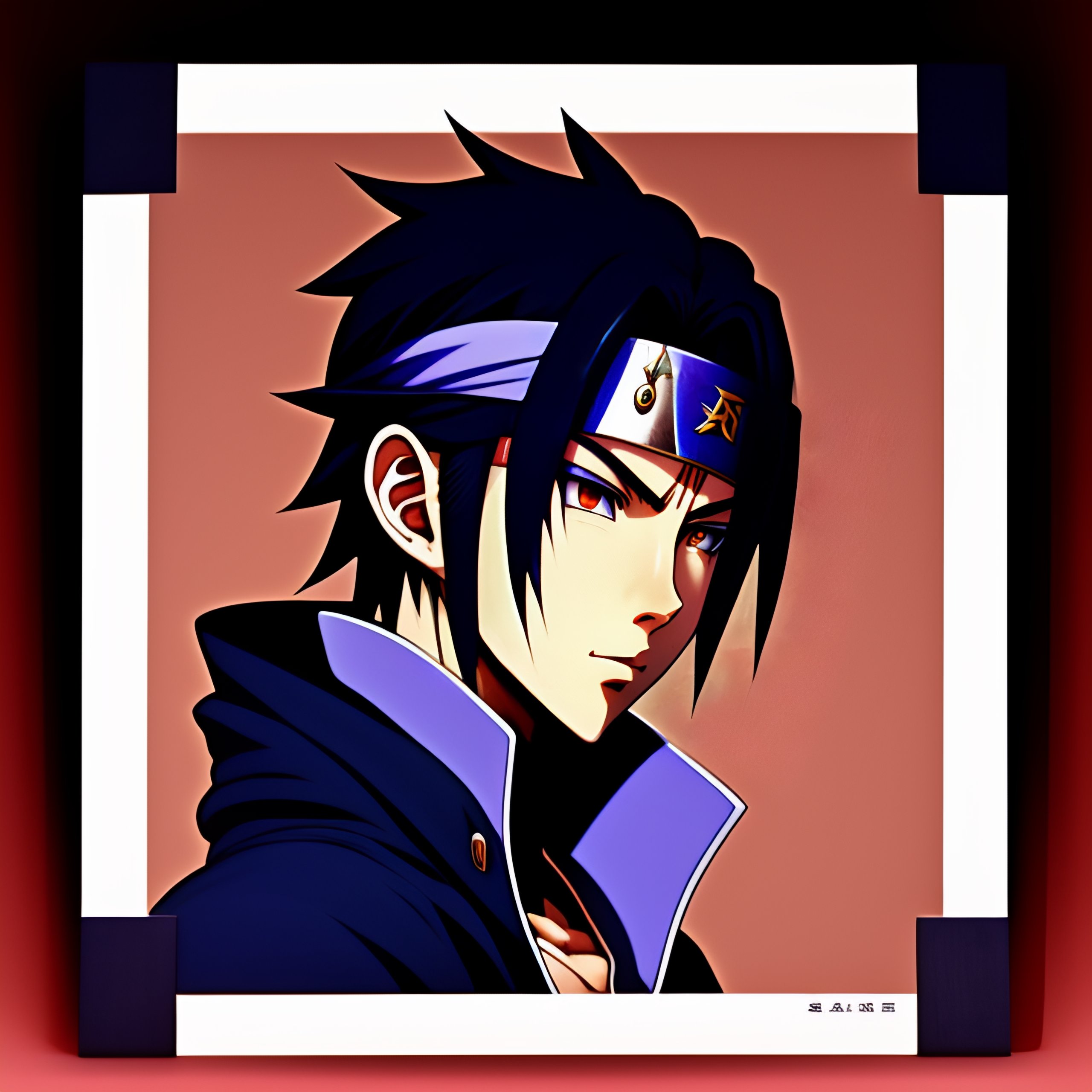 Lexica - Sasuke Uchiha from Naruto, early 20s, anime style, highly ...