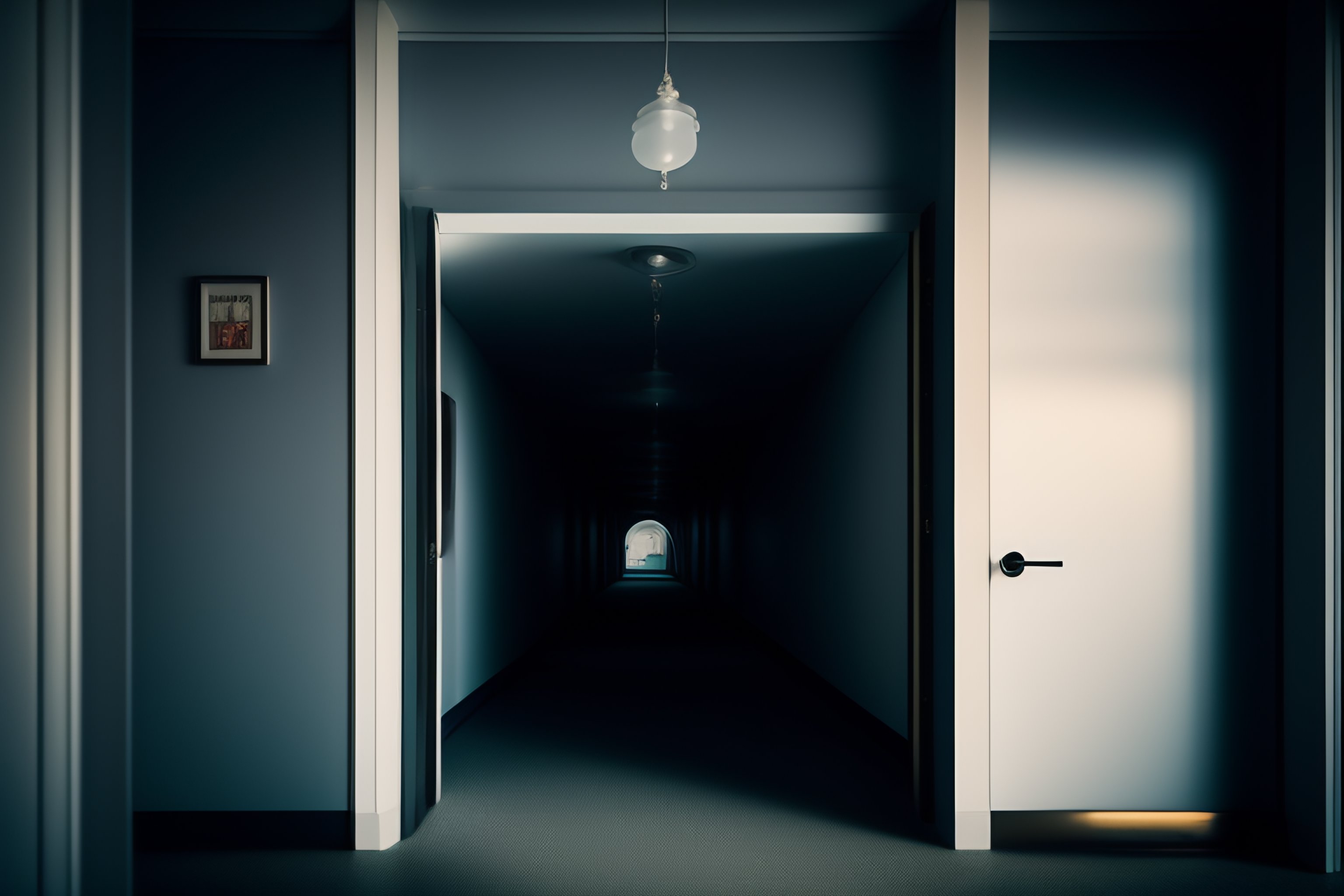 Lexica - Creepy dark liminal Photograph