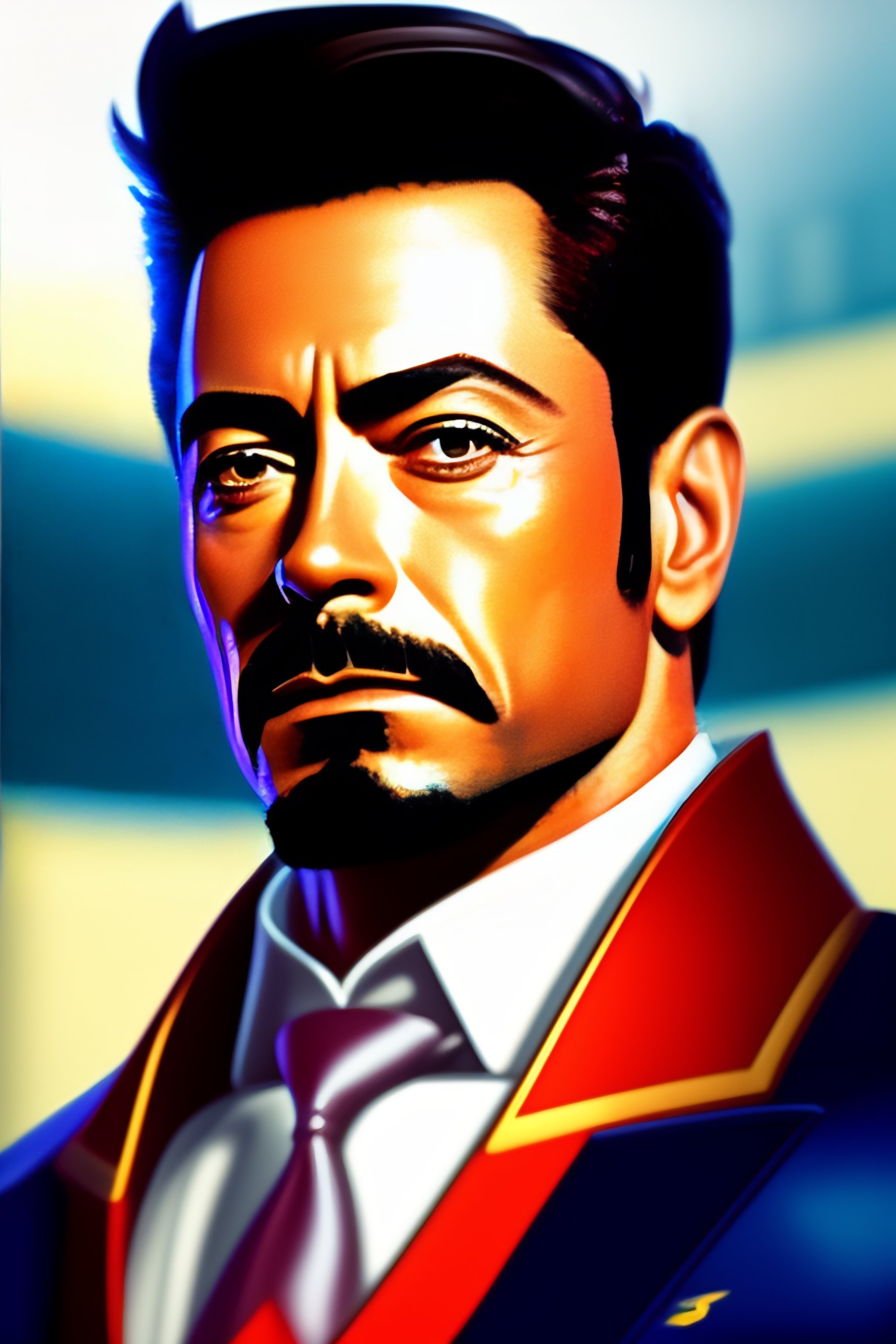 Lexica - Cartoon tony stark