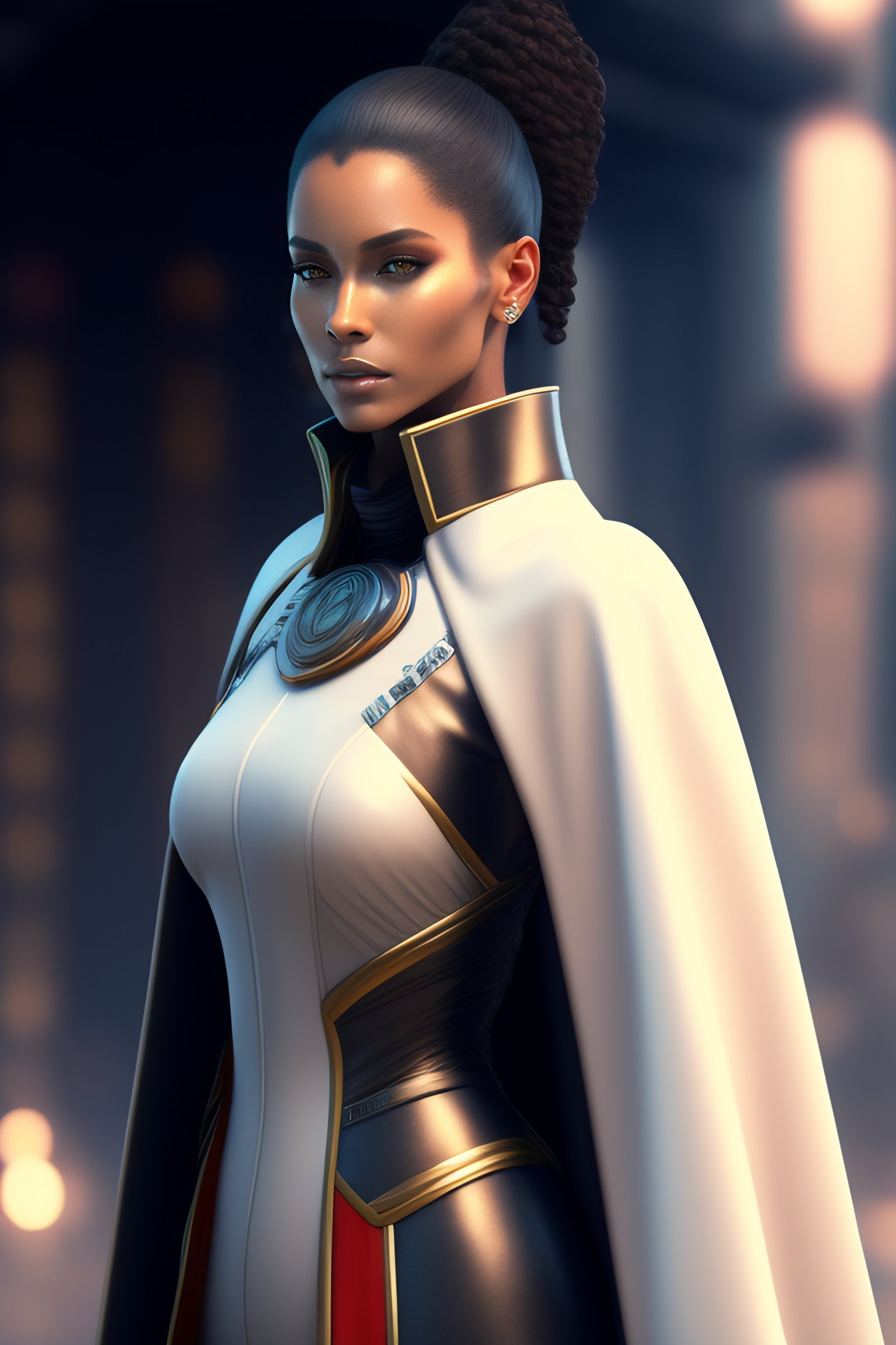 Lexica - A cyborgue human, android, futuristic, realistic, wearing mage ...