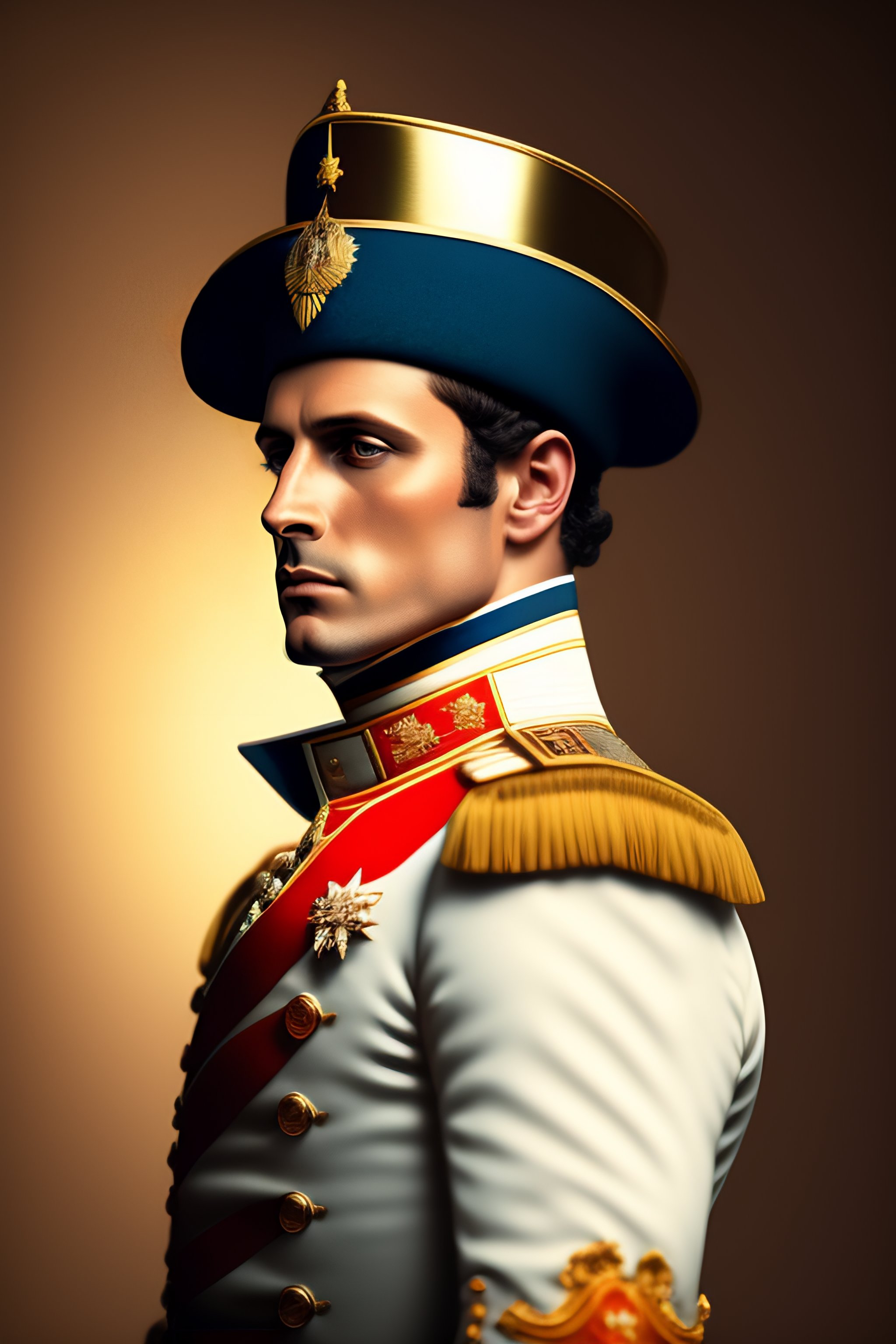 Lexica - A realistic full body portrait of Napoleon Bonaparte, neutral ...