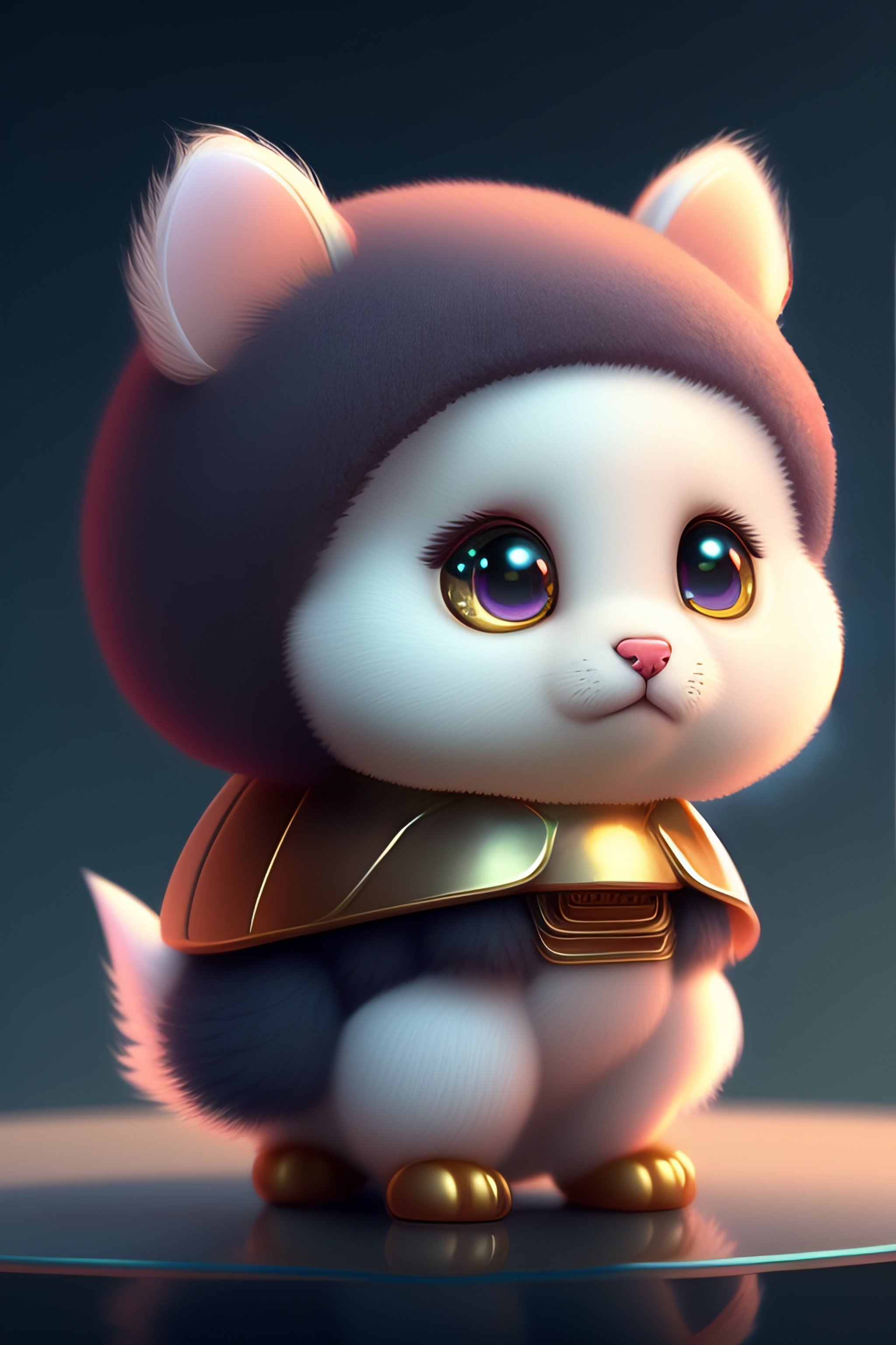 Lexica - CUTE AND ADORABLE CARTOON FLUFFY BABY RHEA, FANTASY, DREAMLIKE ...