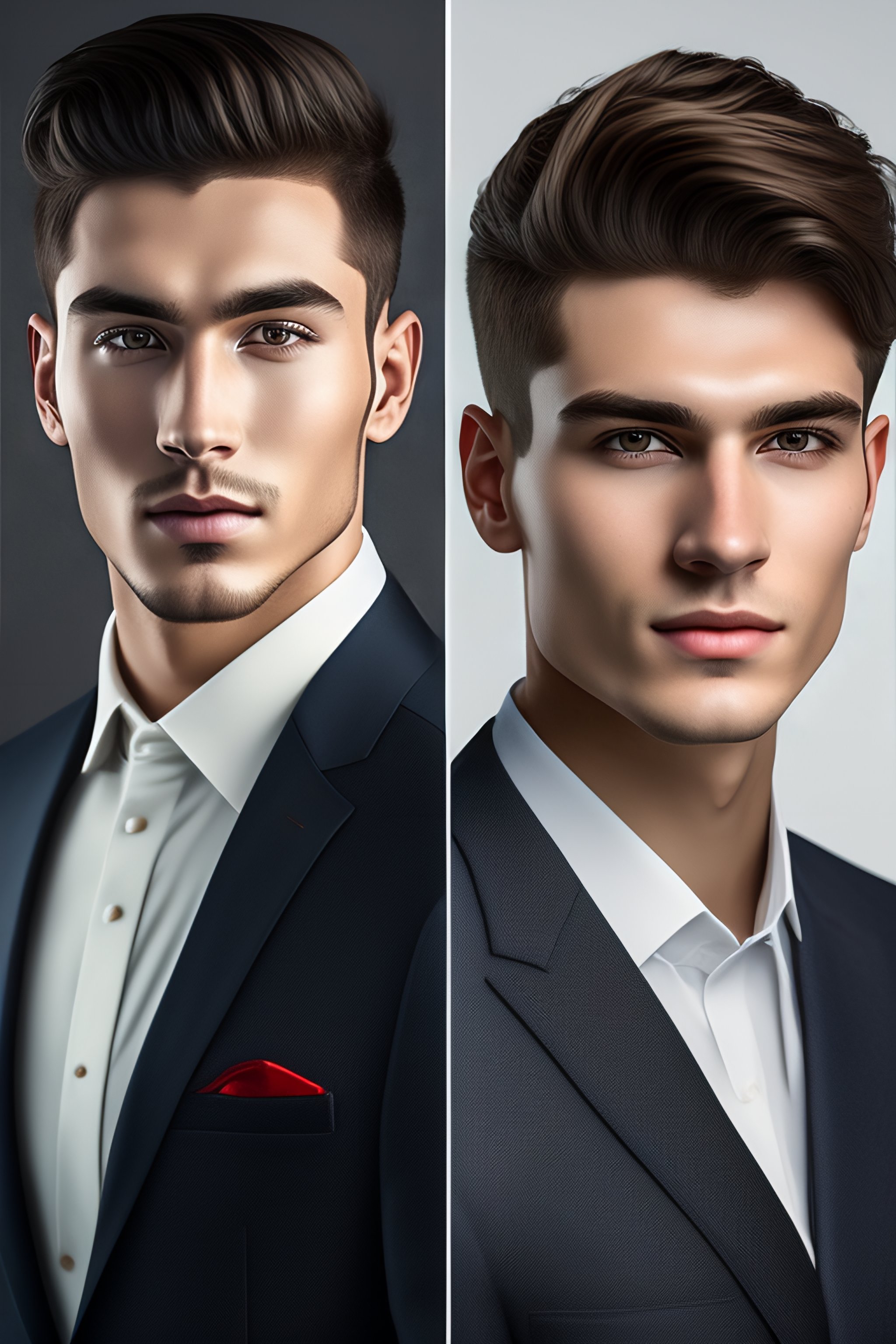 Lexica A Professional Photograph Of 22 Year Old Handsome Men Working As Freelance Graphic