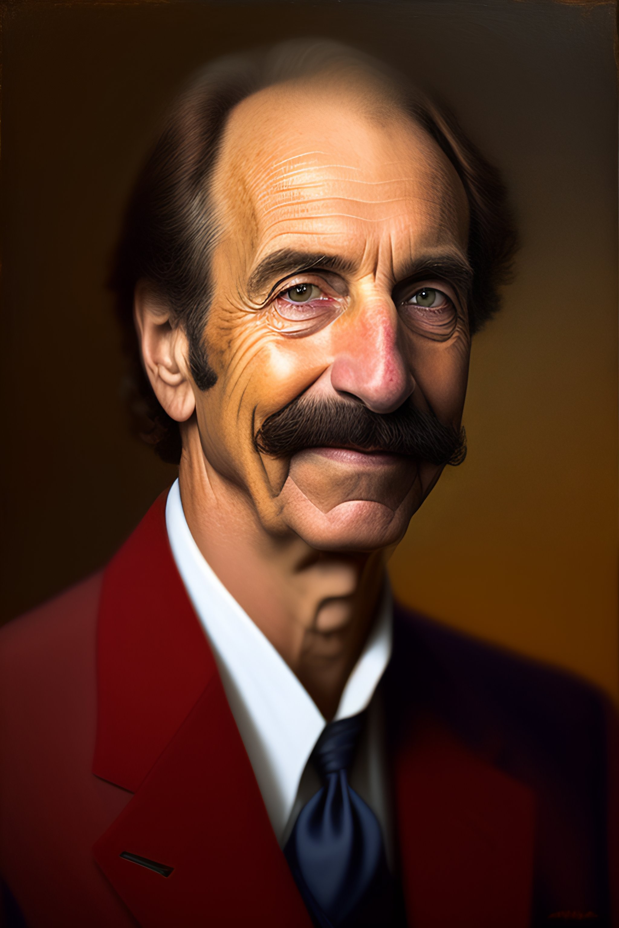 Lexica - Retrato de Tom Soyer disfrazado de payaso