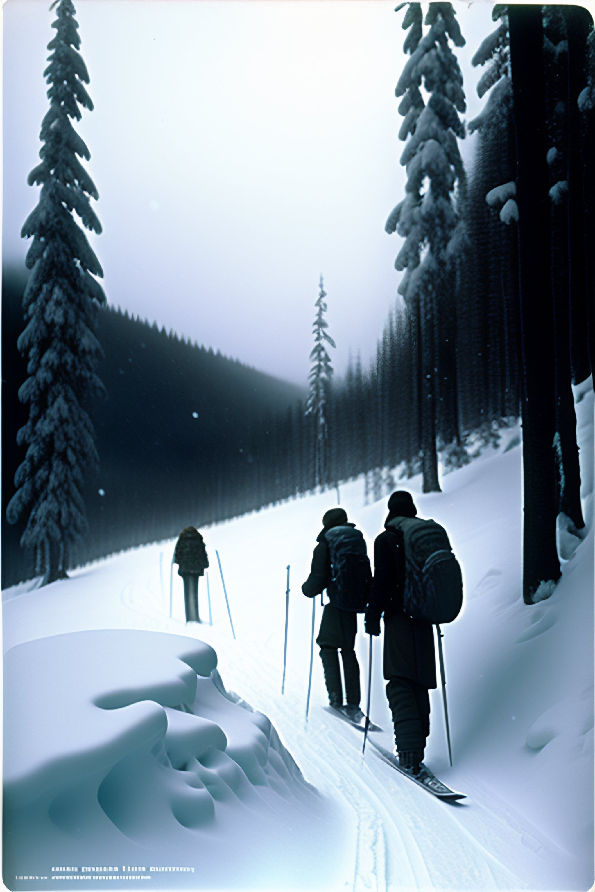 Lexica - Dyatlov Pass, Ural Mountains, winter, snow, blizzard, forest ...