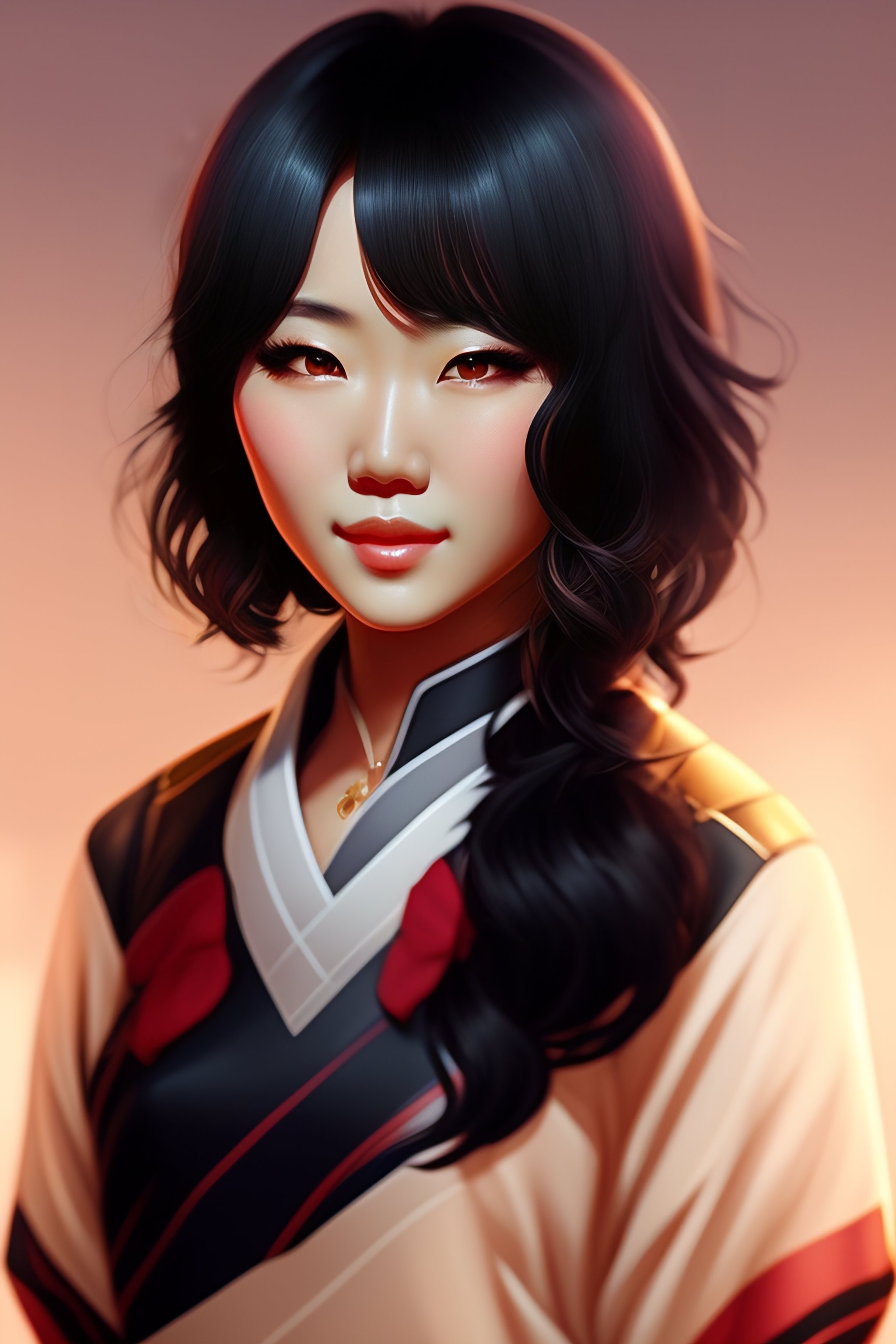Japanses Teen Female Faces