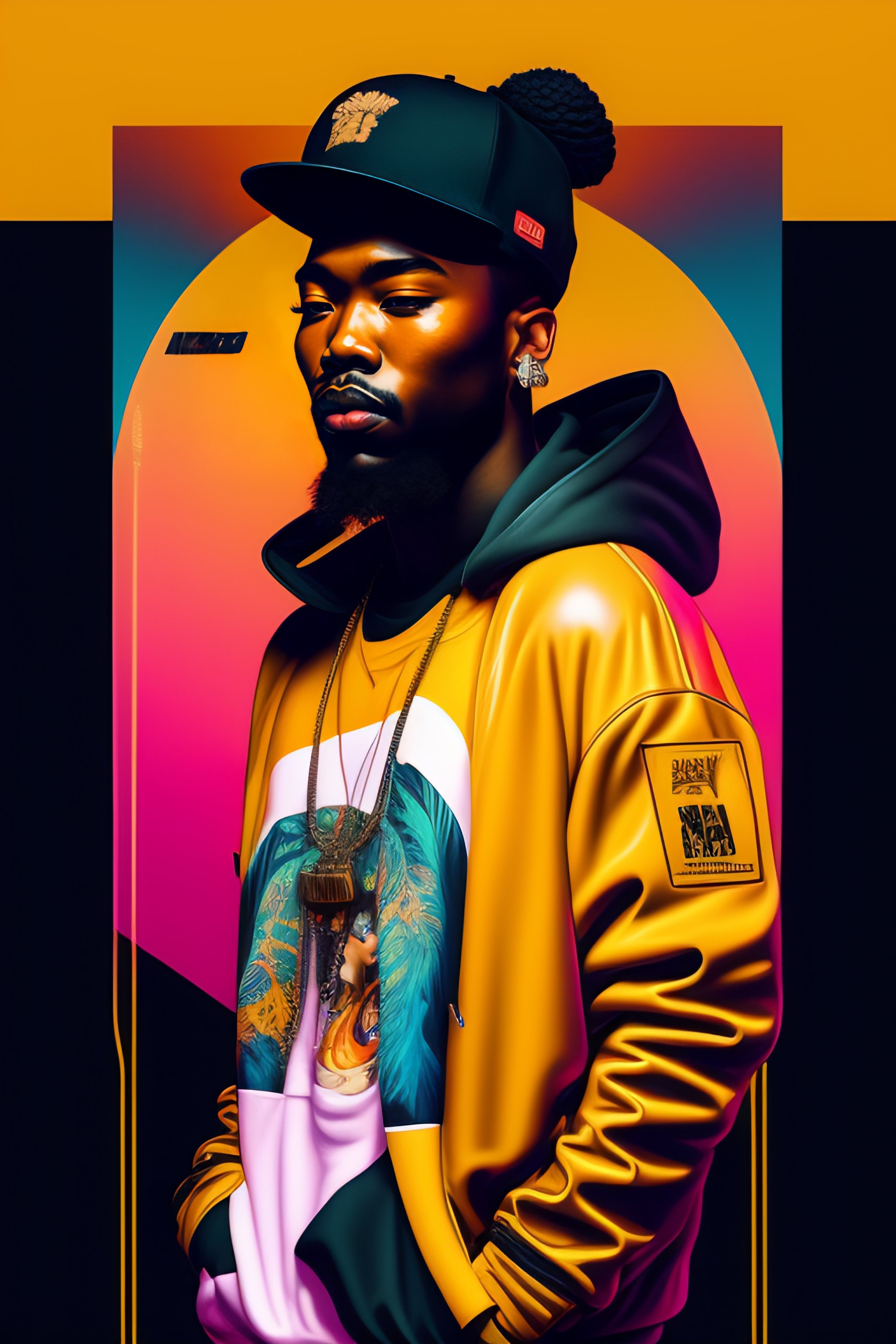 Lexica - Full body grunge oversized hiphop streetwear drip, tristan ...