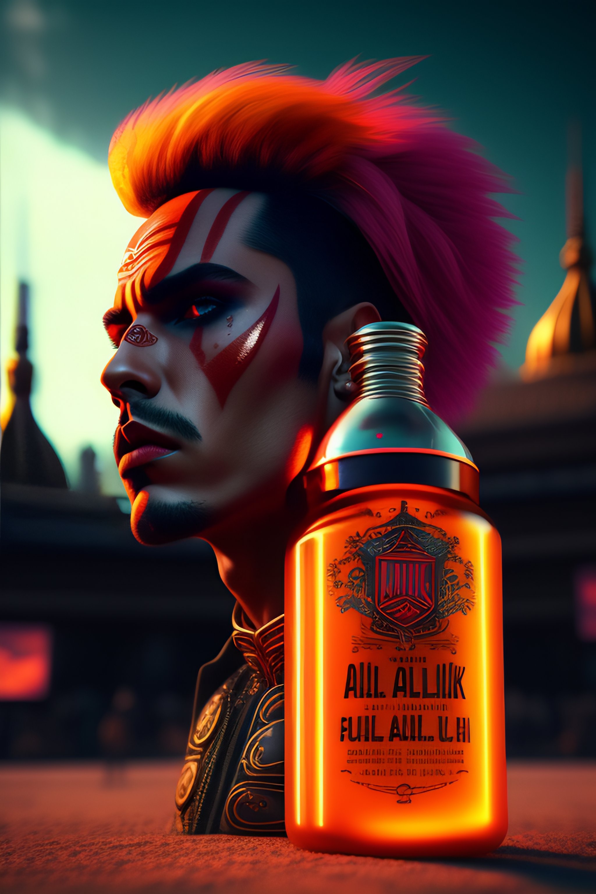 Lexica - Punk gay circus hard retro future apocaliptic drinking elixir rebel cocktail, ugly ...