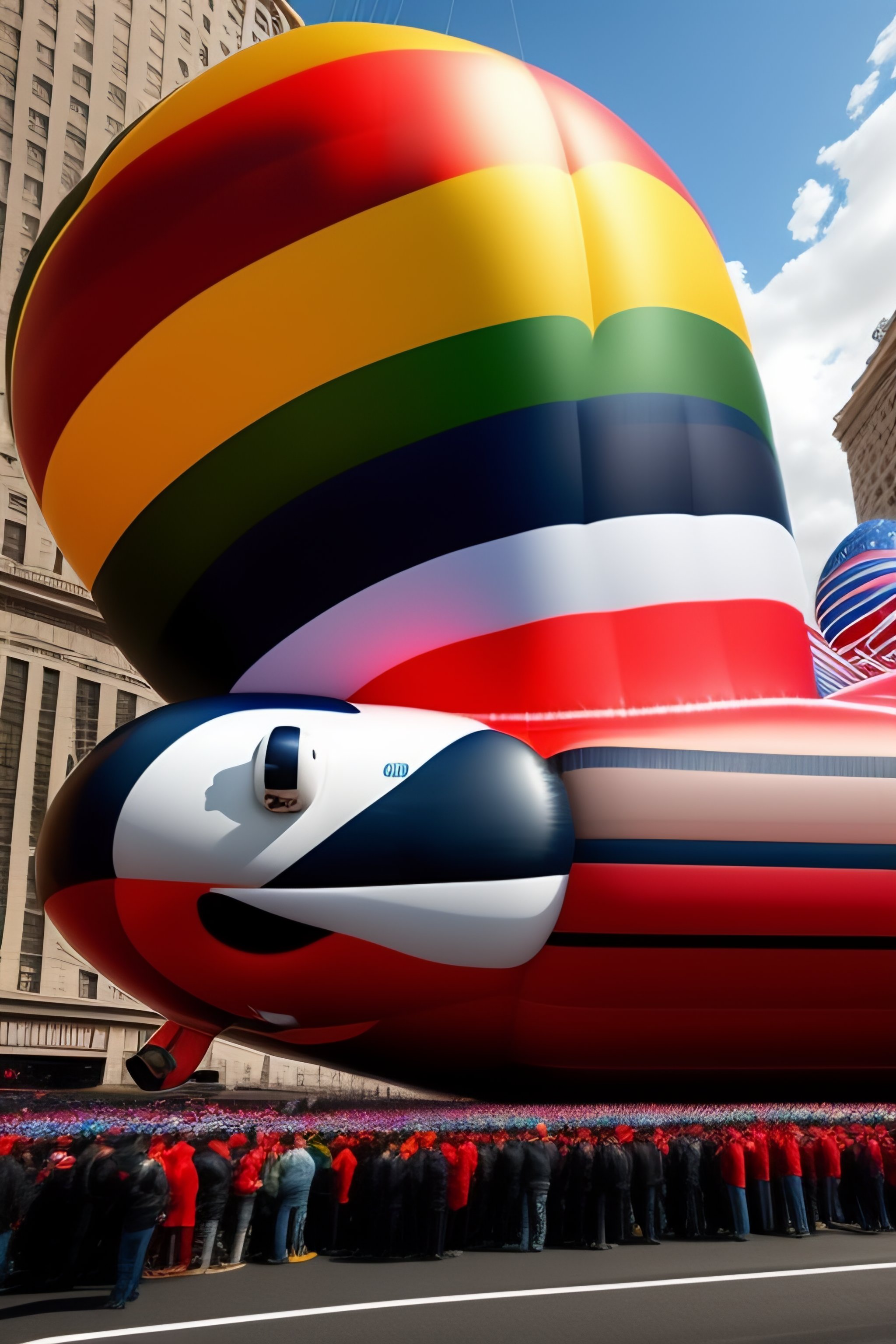 Lexica - Nascar giant balloon in macys parade
