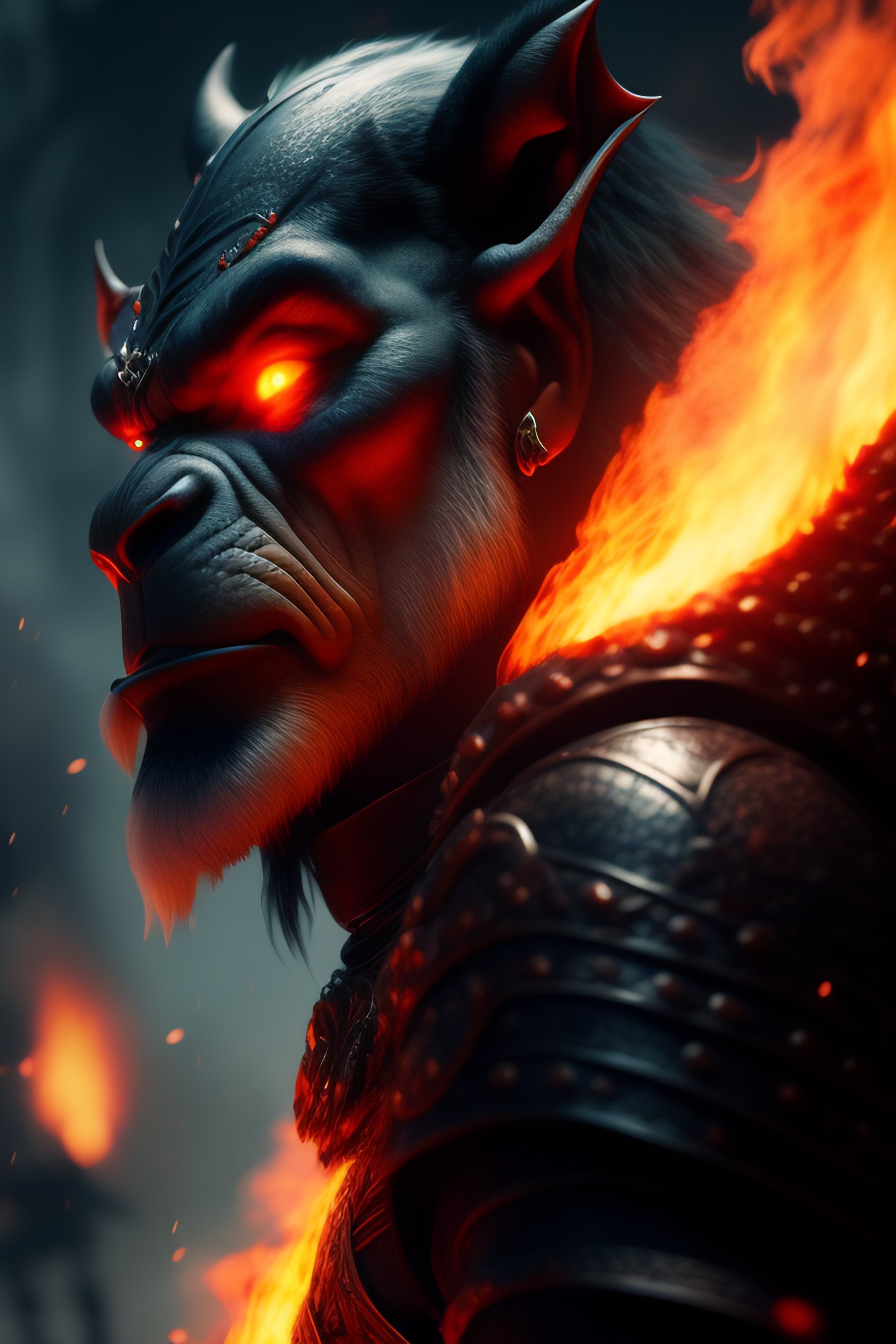 Lexica - Orcs on fire