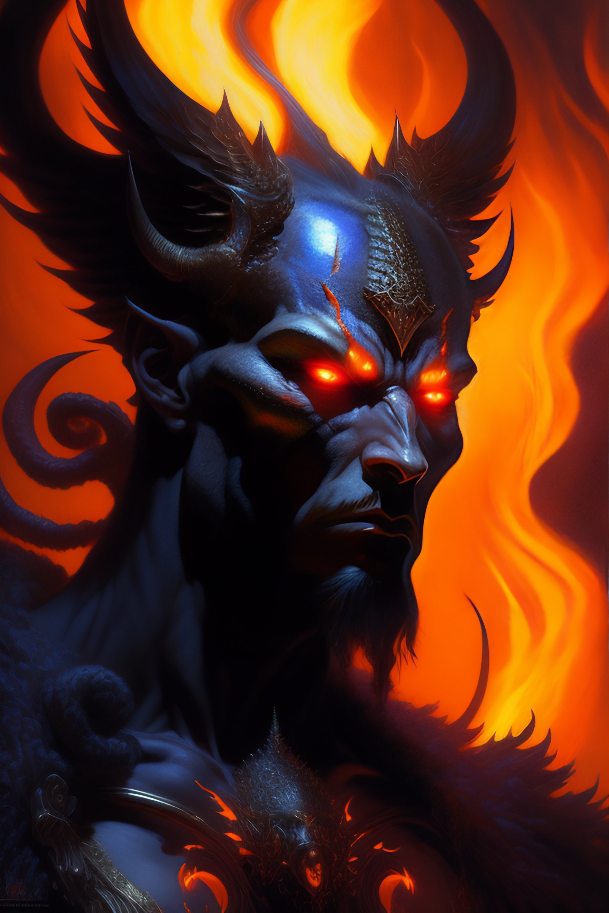 Lexica - A demon made of wisps of smoke ready to tear into your soul ...