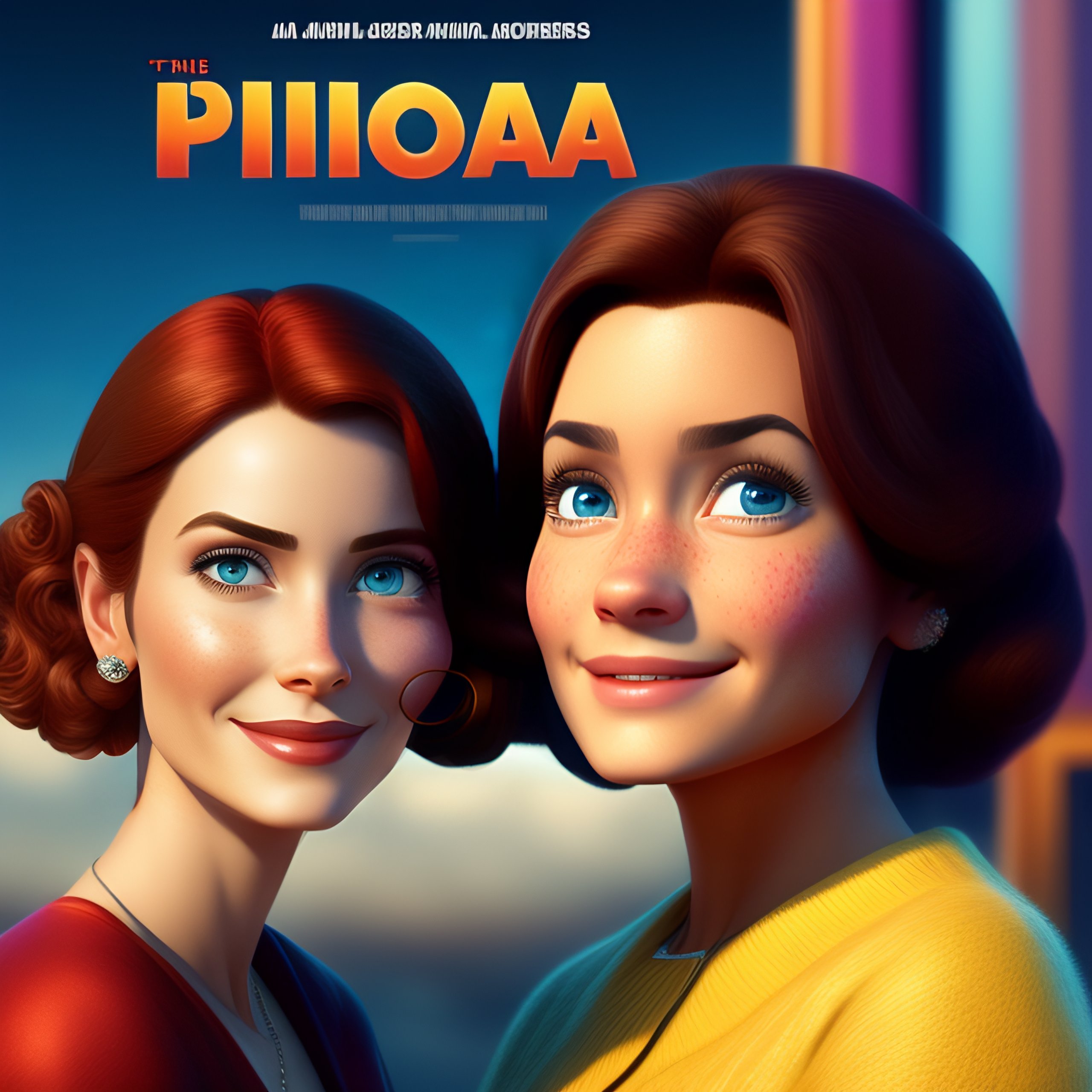 Lexica Pixar Movie Poster About Lesbian Sisters