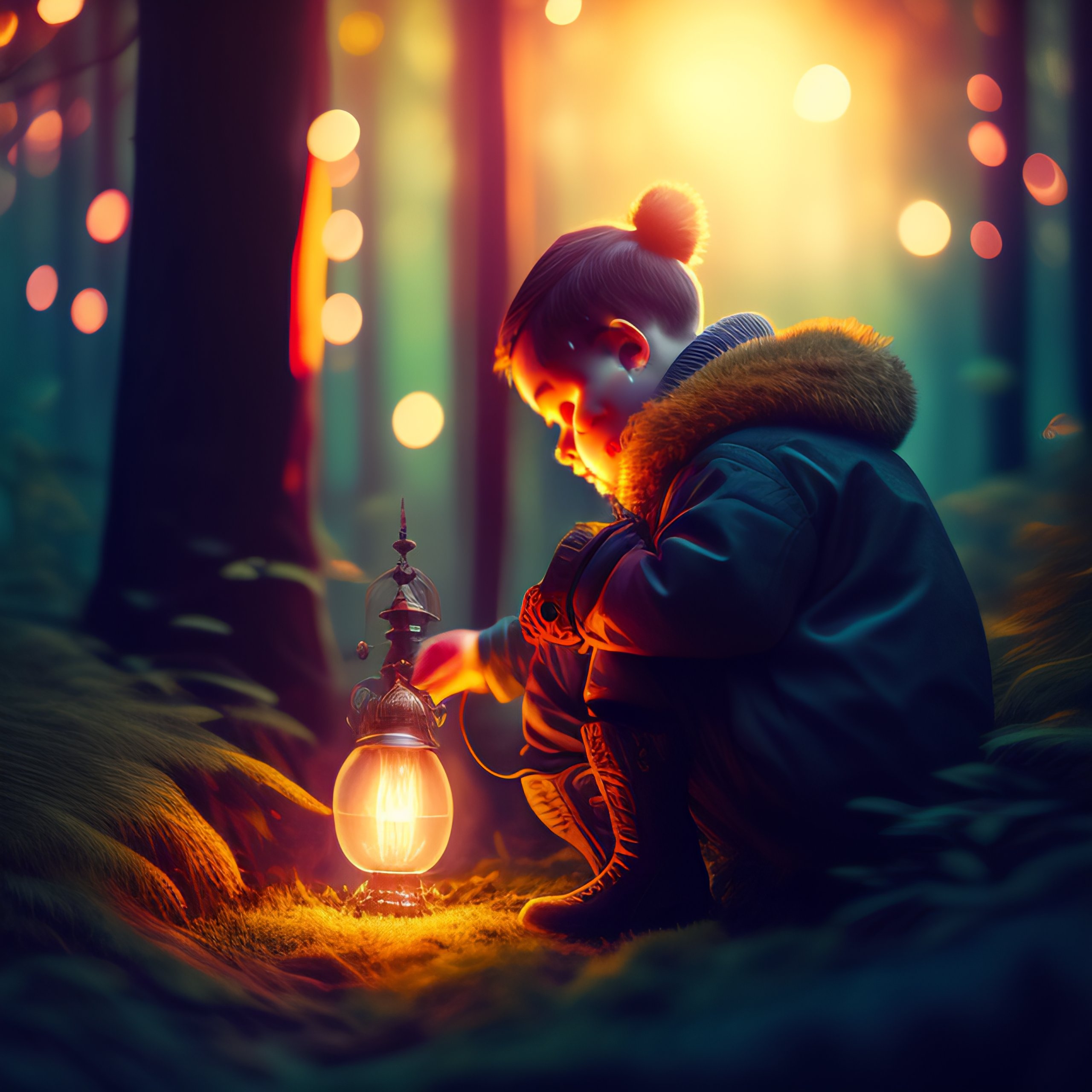 Lexica - He loved that time like he was a machine [ cinematic lighting ...