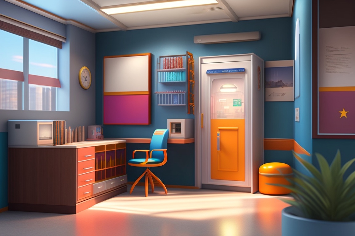 Lexica - Medical clinic concept art, colorful, 8 k photorealistic, hd ...