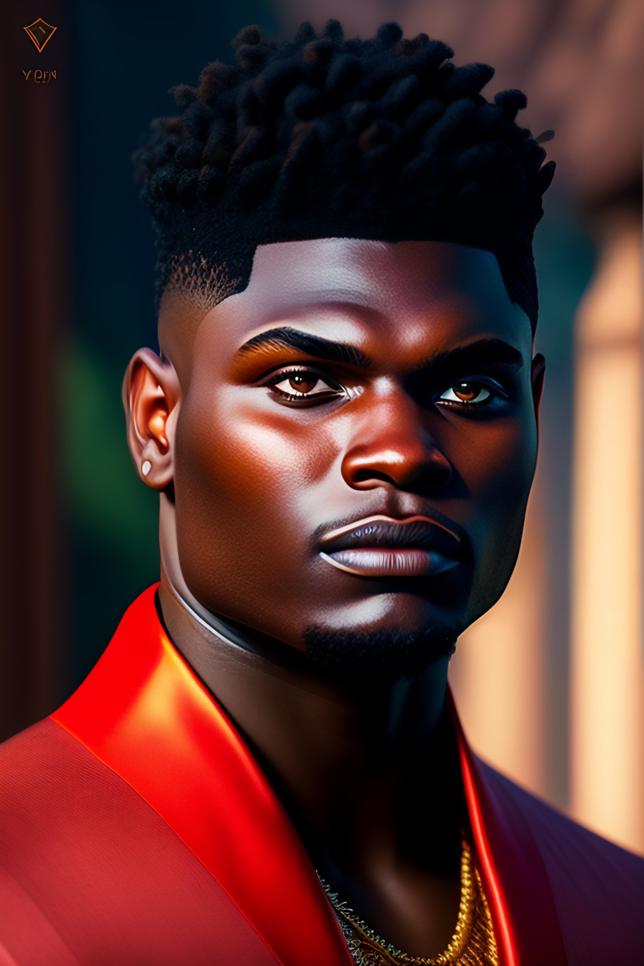 Lexica - An epic fantasy comic book style portrait painting of Zion ...