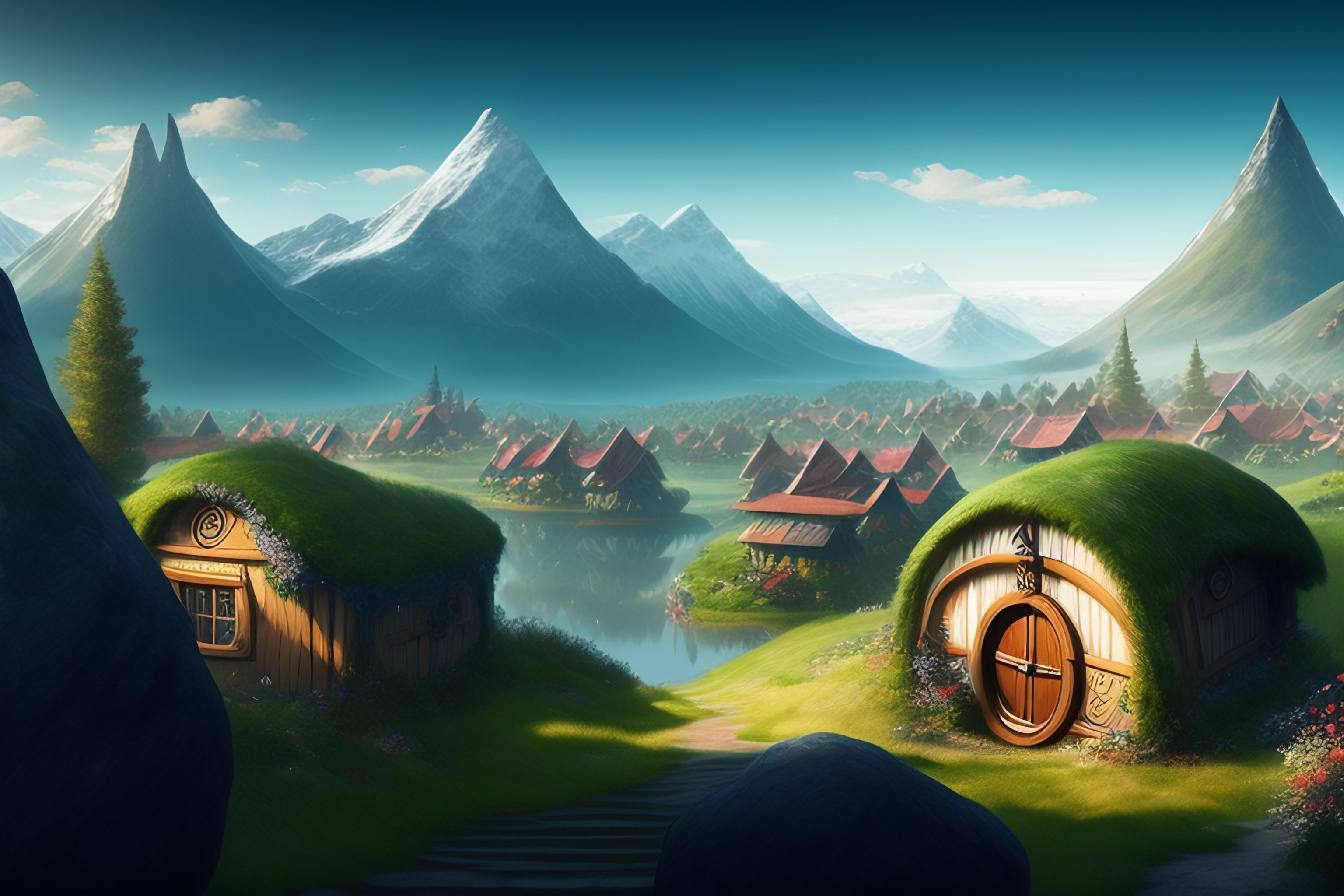 Lexica - A hobbit city