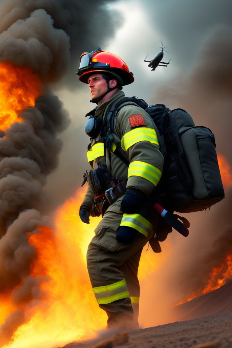 Lexica - Fireman, flying