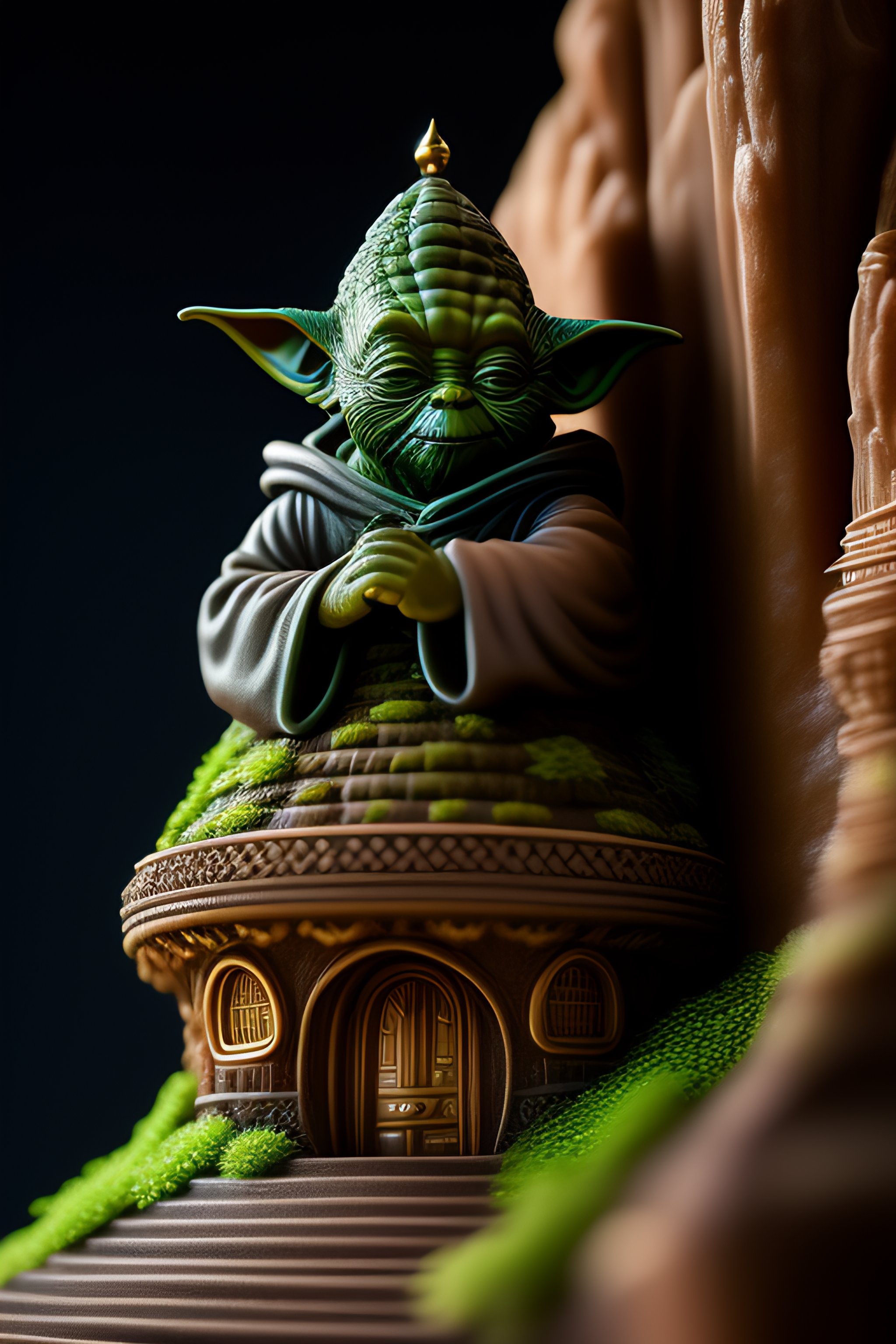 Lexica - Award winning photo titled “yoda's house“ , 35mm, F/2.8 ...