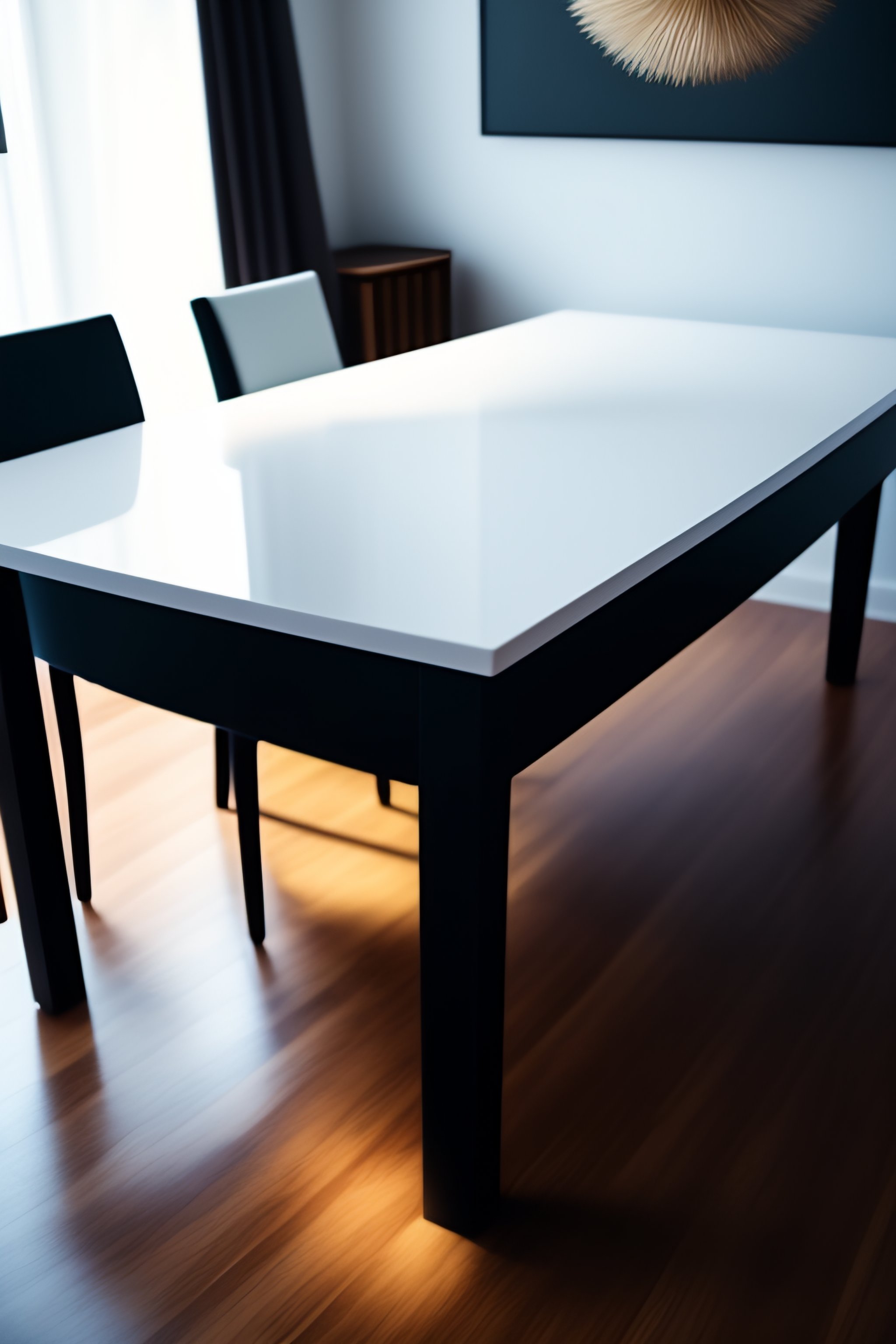 Lexica - White table surface, apartment