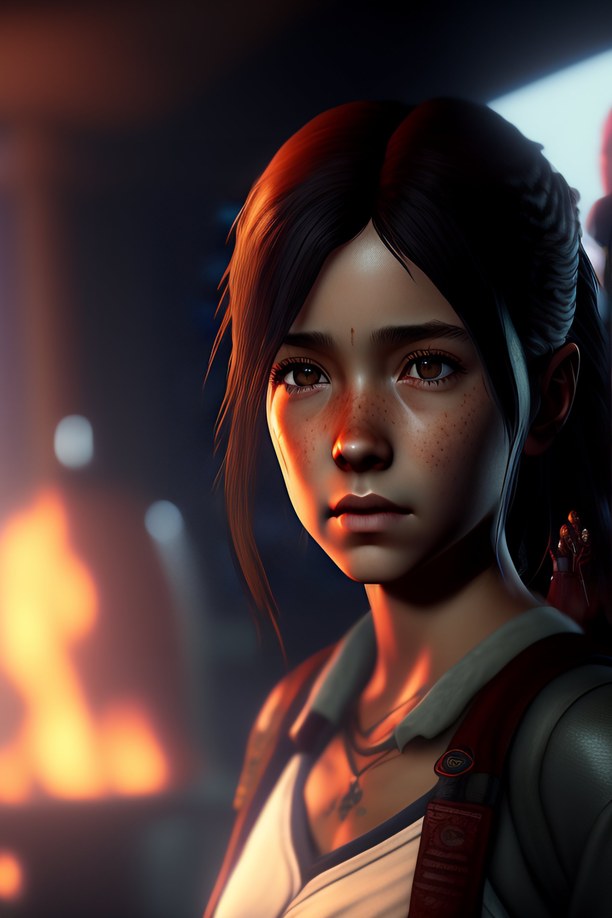 Lexica - The walking dead by lisa franks. octane render, unreal 5, 8 k ...