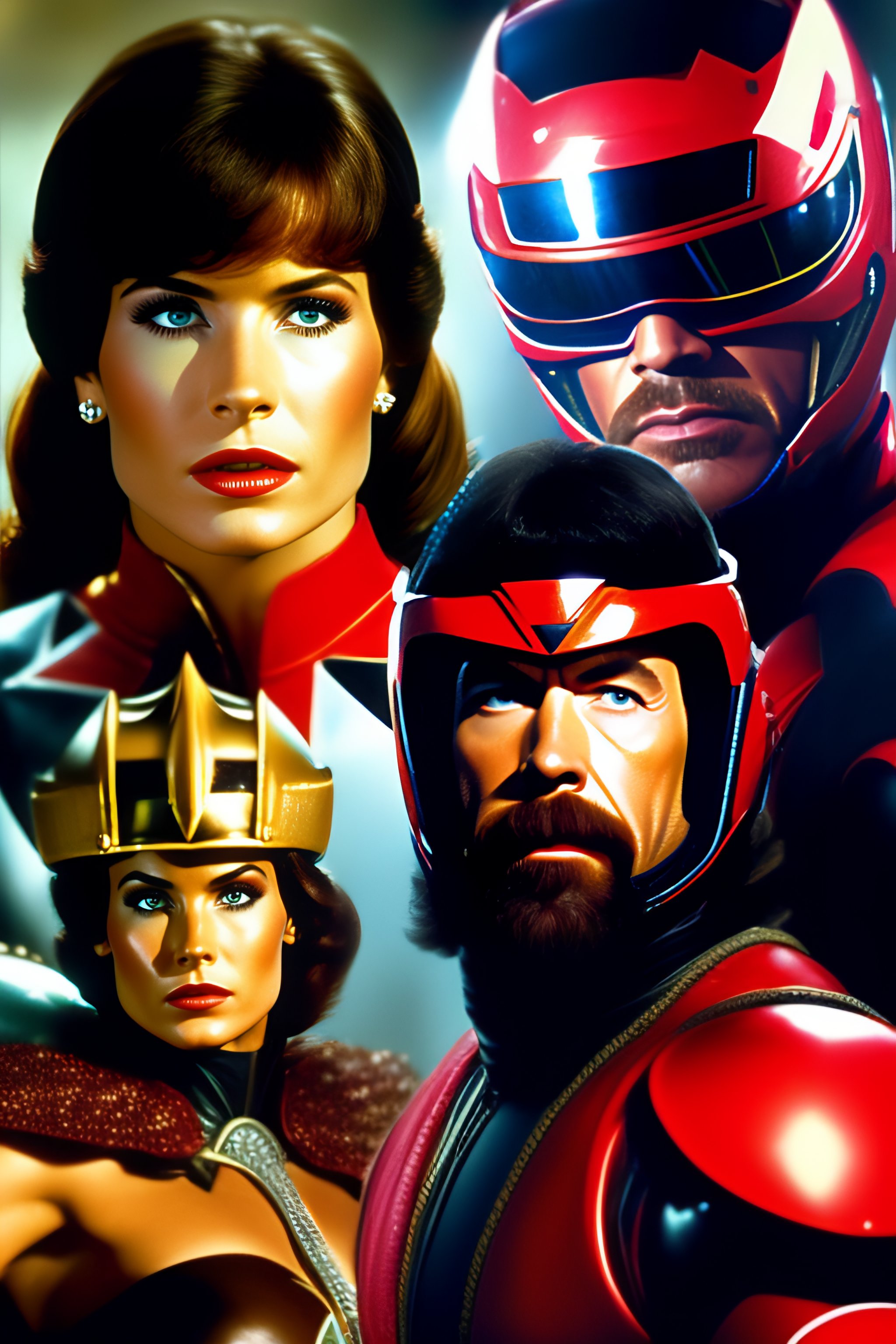 Lexica - Chuck norris, power rangers, fear